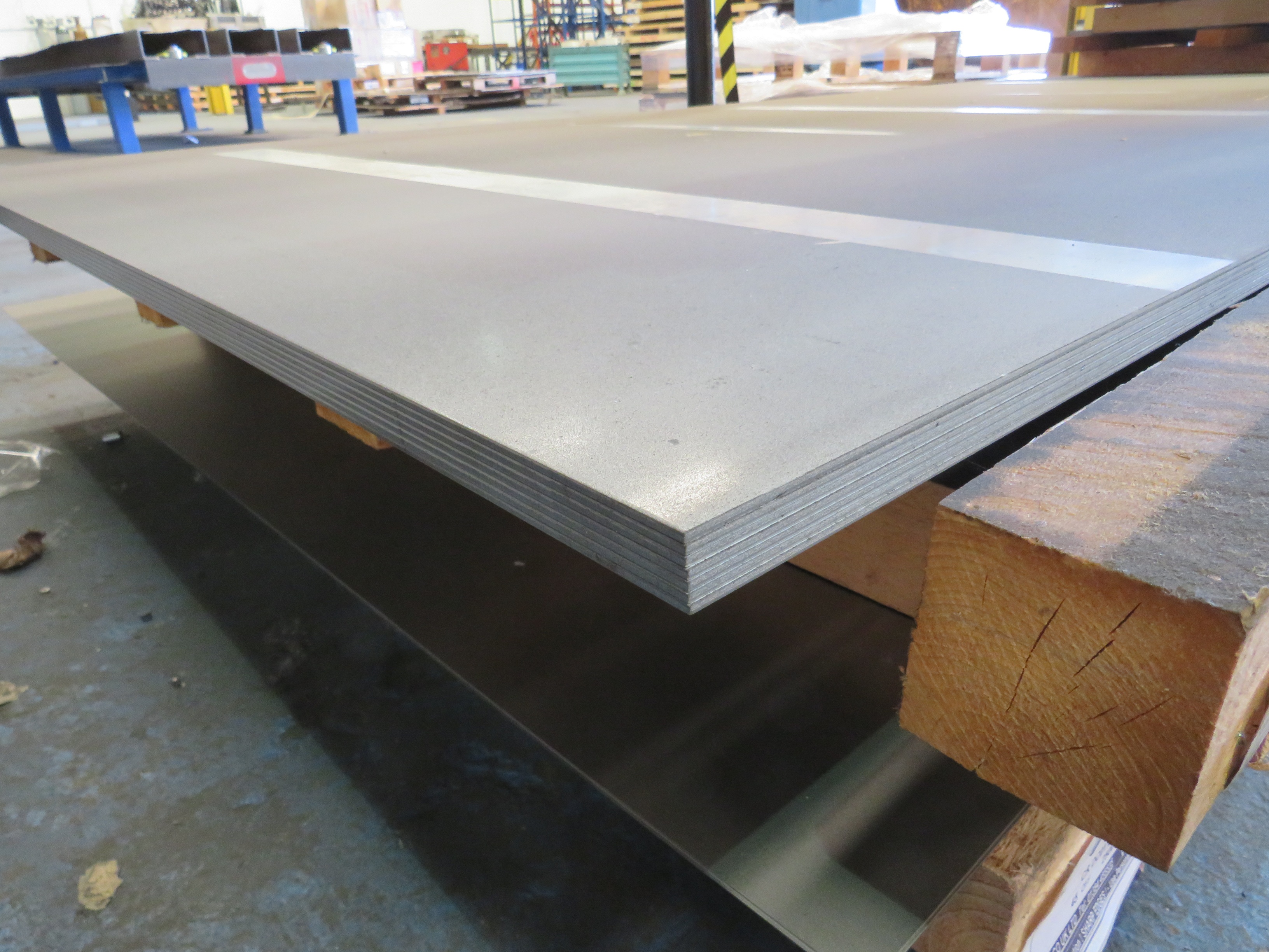 Qty Material Stock - Sheet Metal