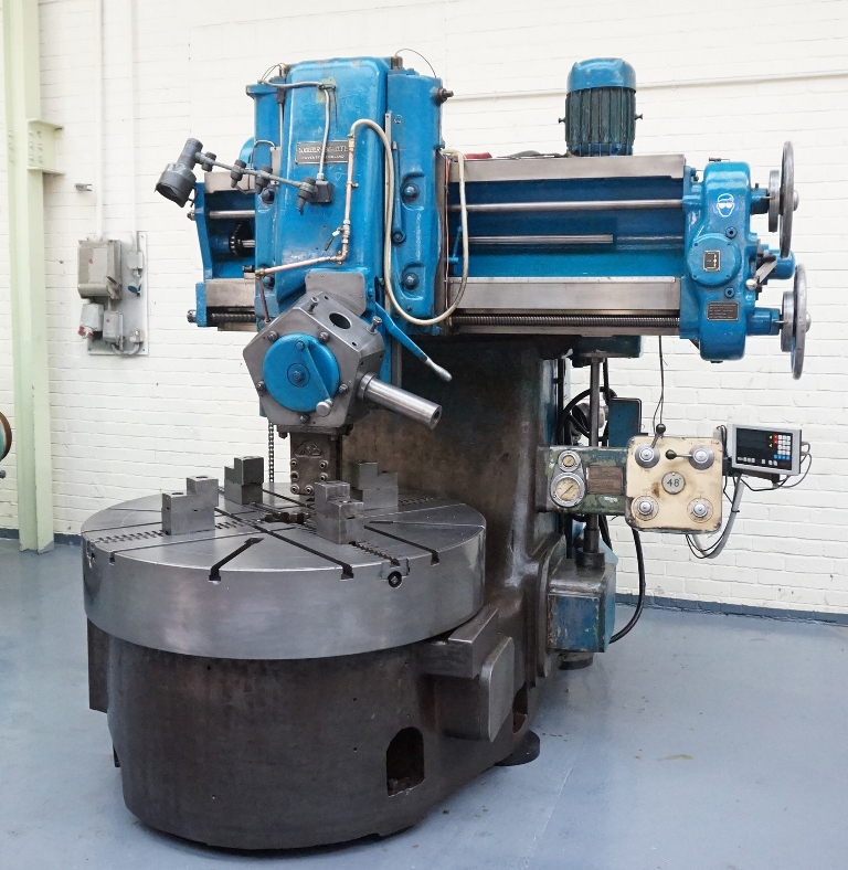 WEBSTER BENNETT 48" DH Vertical Boring Machine.