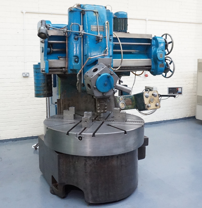 WEBSTER BENNETT 48" DH Vertical Boring Machine.