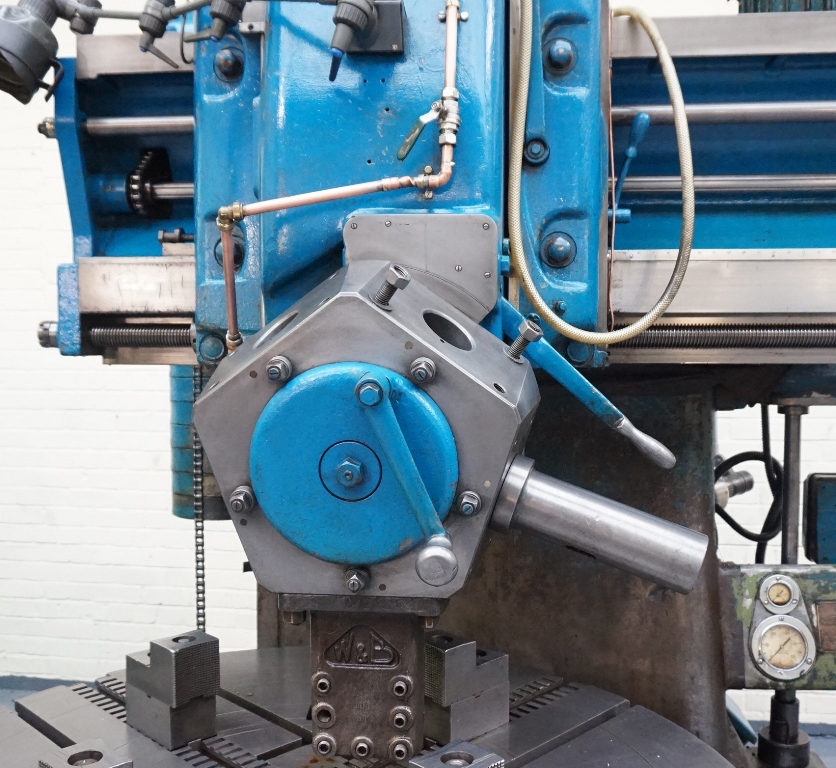 WEBSTER BENNETT 48" DH Vertical Boring Machine.