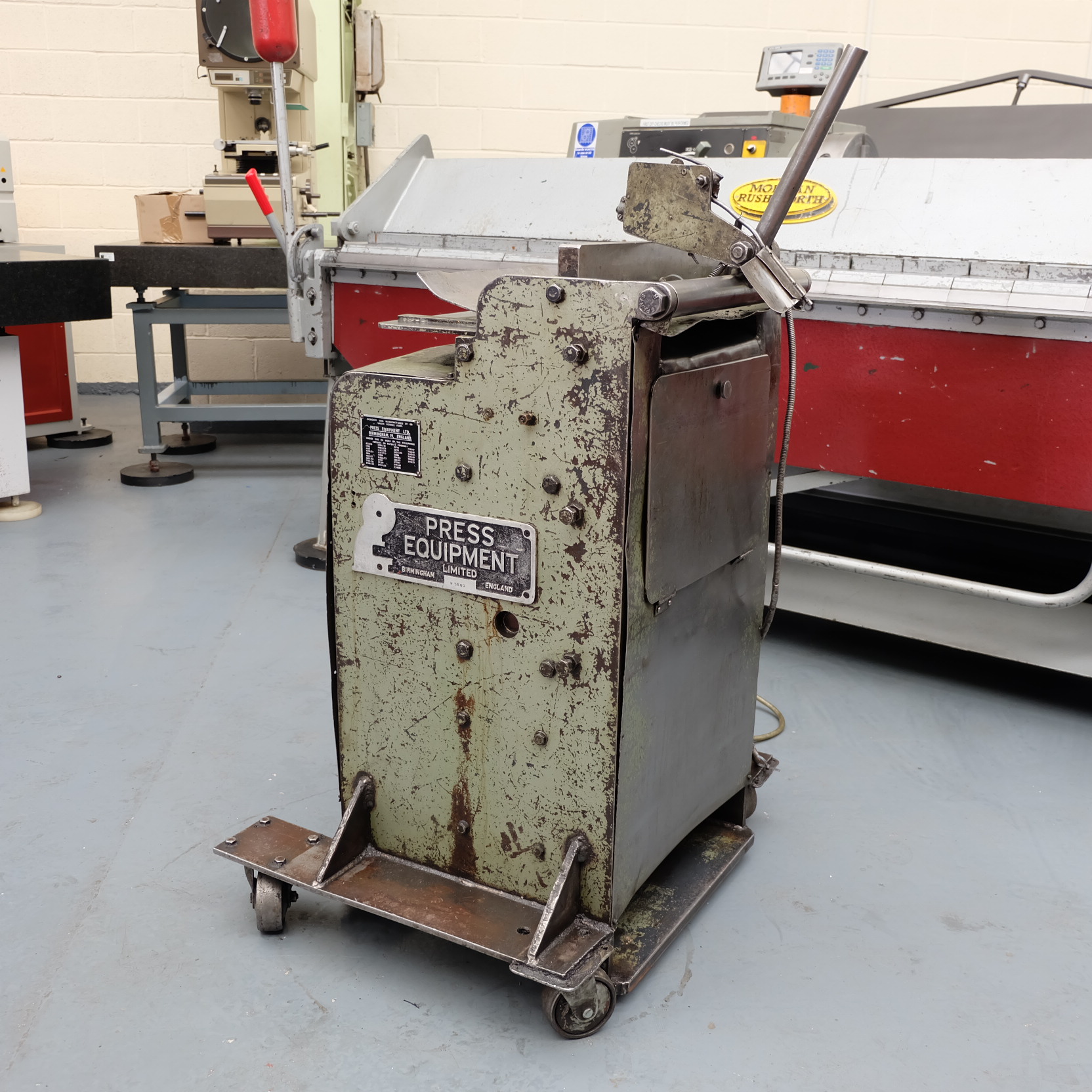 Press Equipment 12" Power Press Sheet Cropper