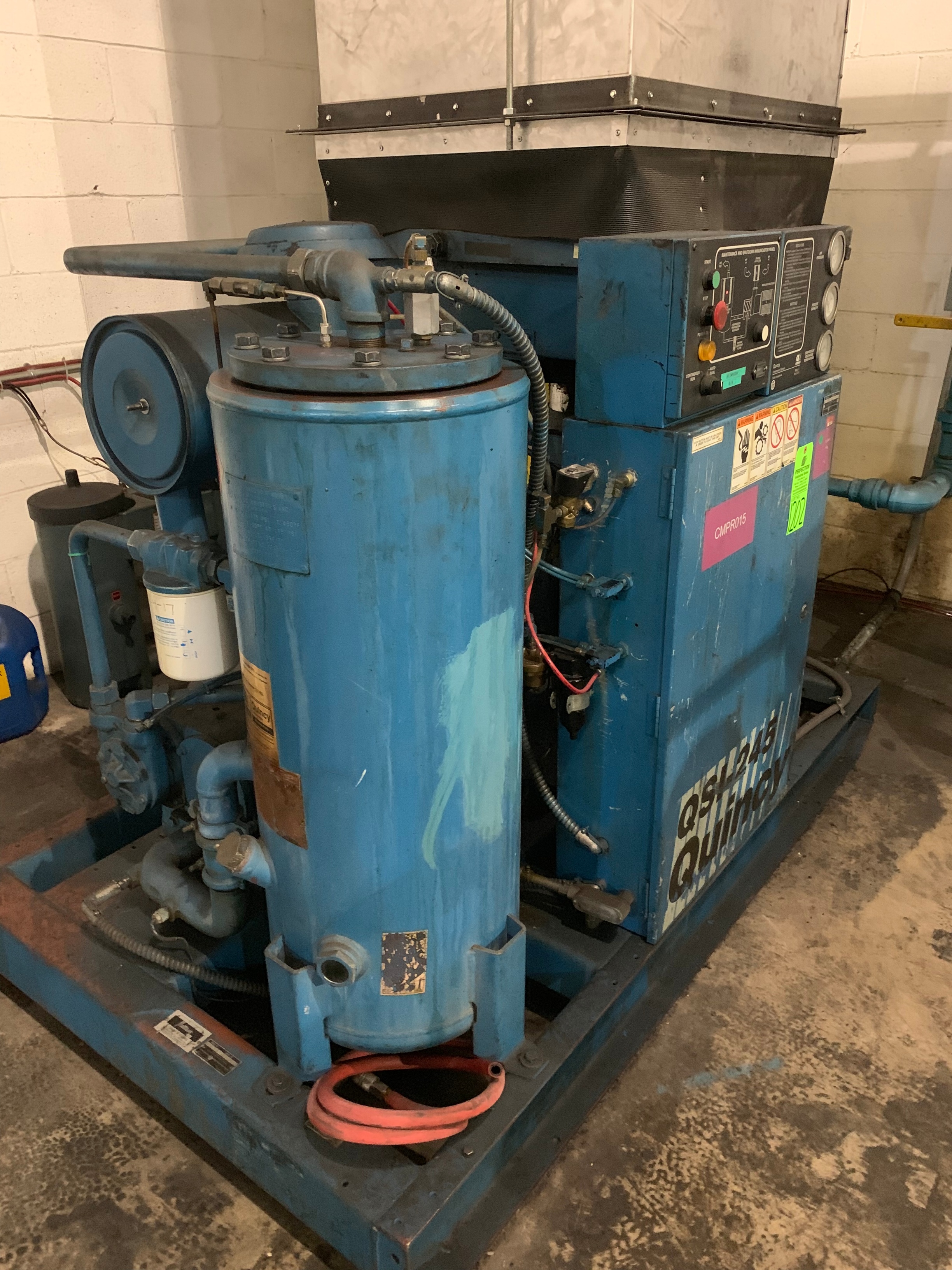 Quincy QSI-245 50 HP Air Compressor, s/n 99308