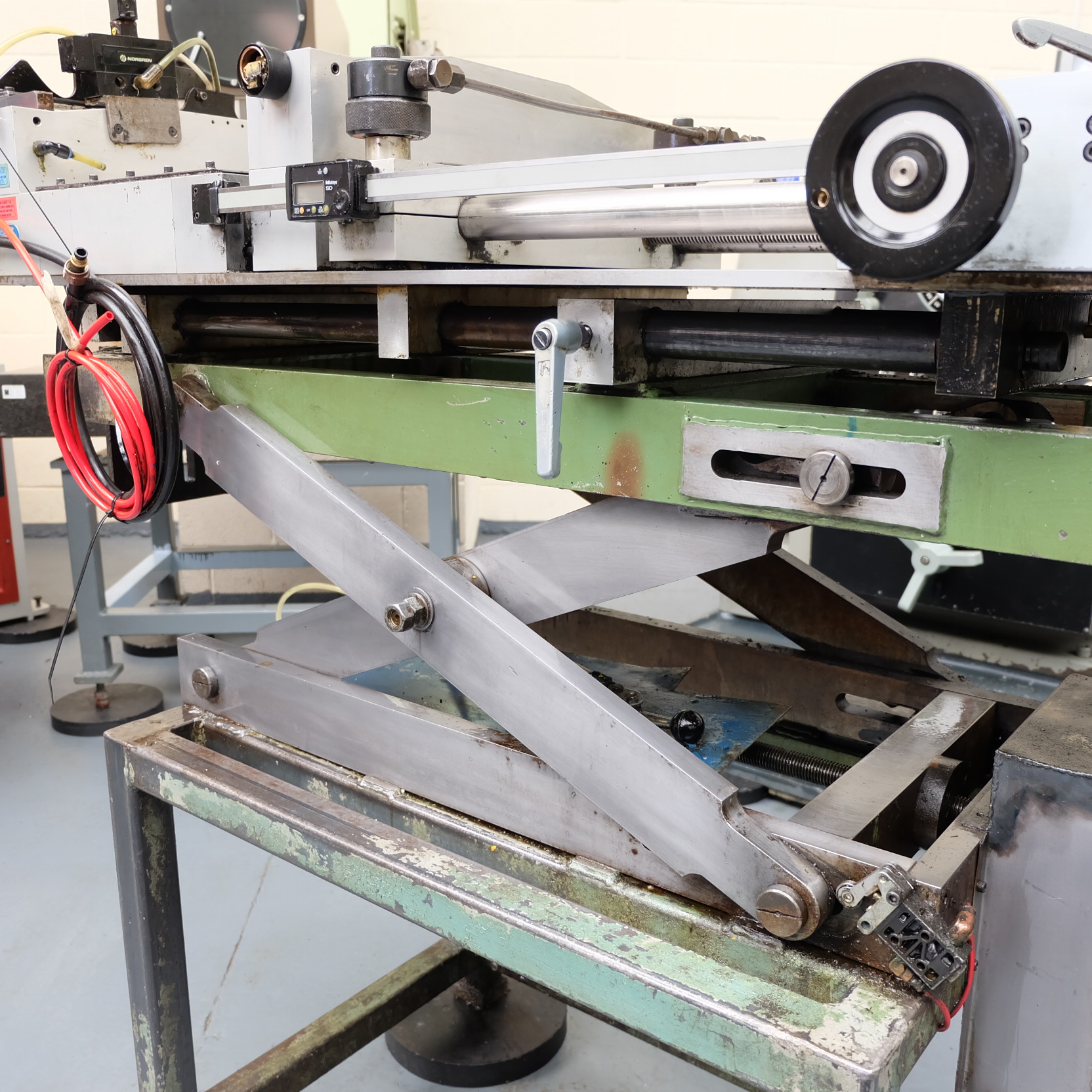 Powerair Sizer Action Press Feeder and Cleaning Power Press Feed 400mm