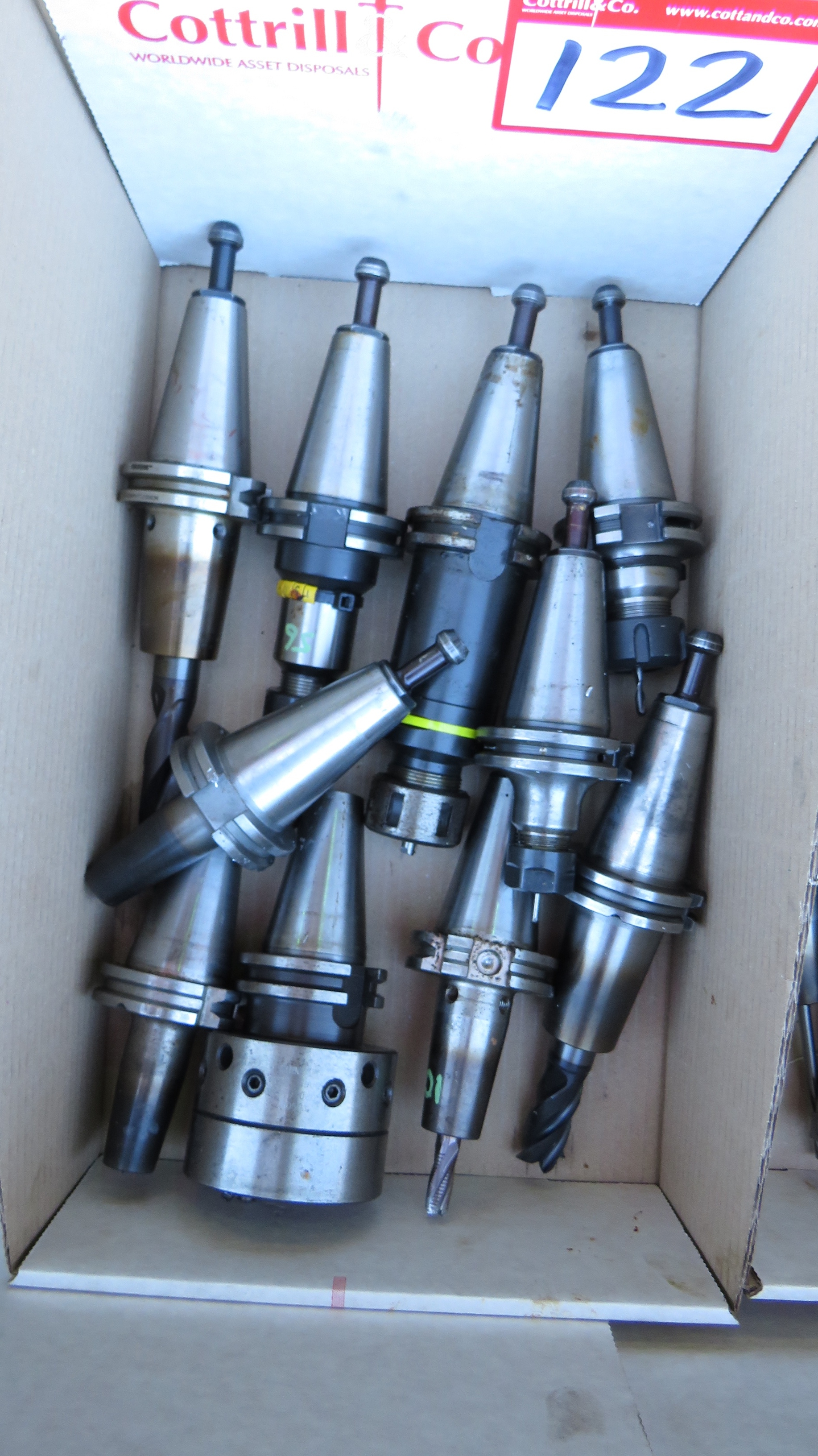 Qty of CAT40 Tool Holders