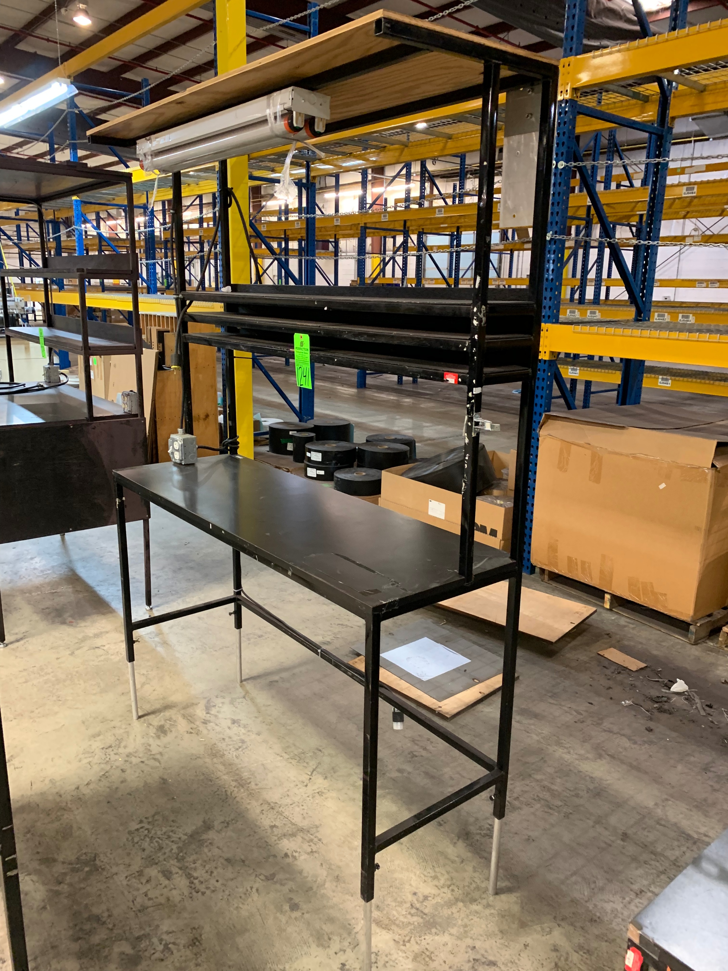 Steel Lighted Work Bench, 20" x 60"