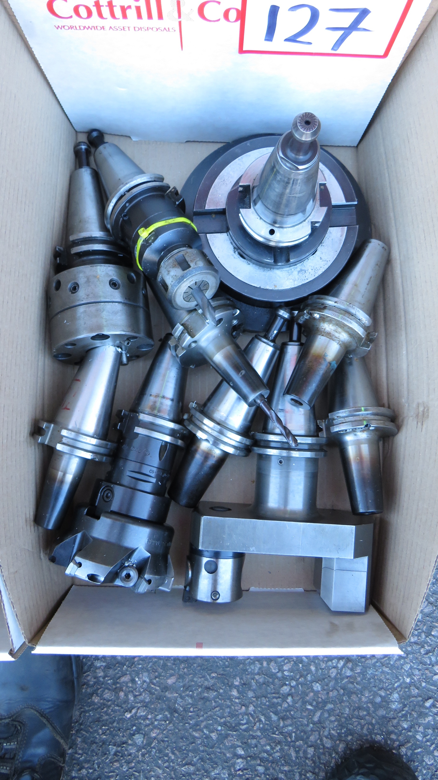 Qty of CAT40 Tool Holders