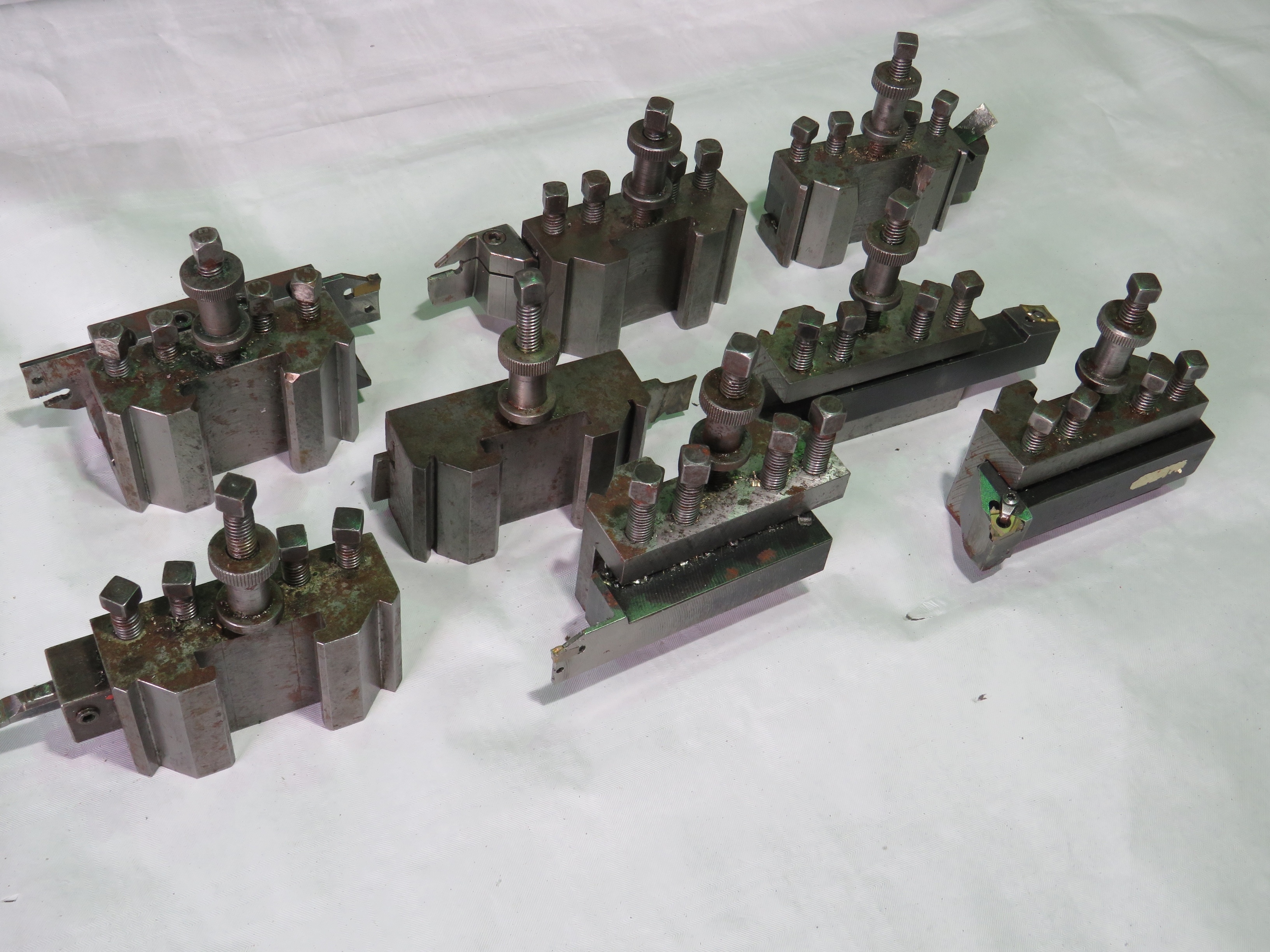 Qty of Quick Change Tooling