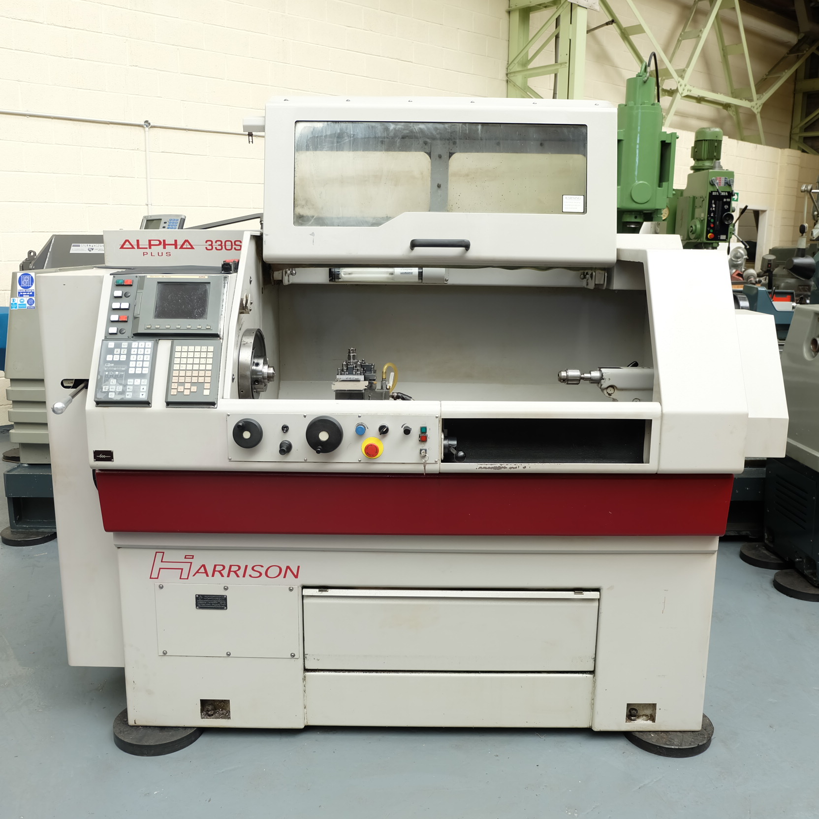 Harrison Alpha Plus 330S CNC Lathe