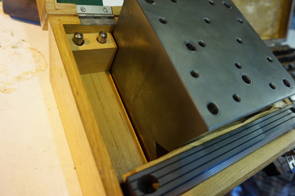 Master Square Block, Sets of Pin Gauges and Set of Slip Gauges