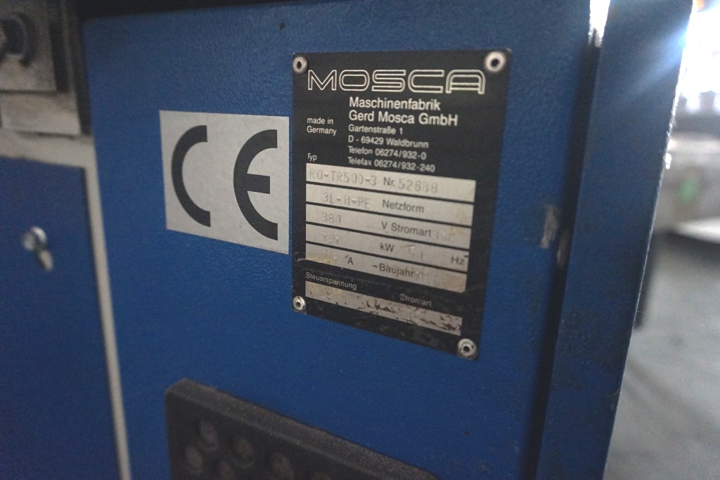 Mosca Automatic Stacking and Banding Machine