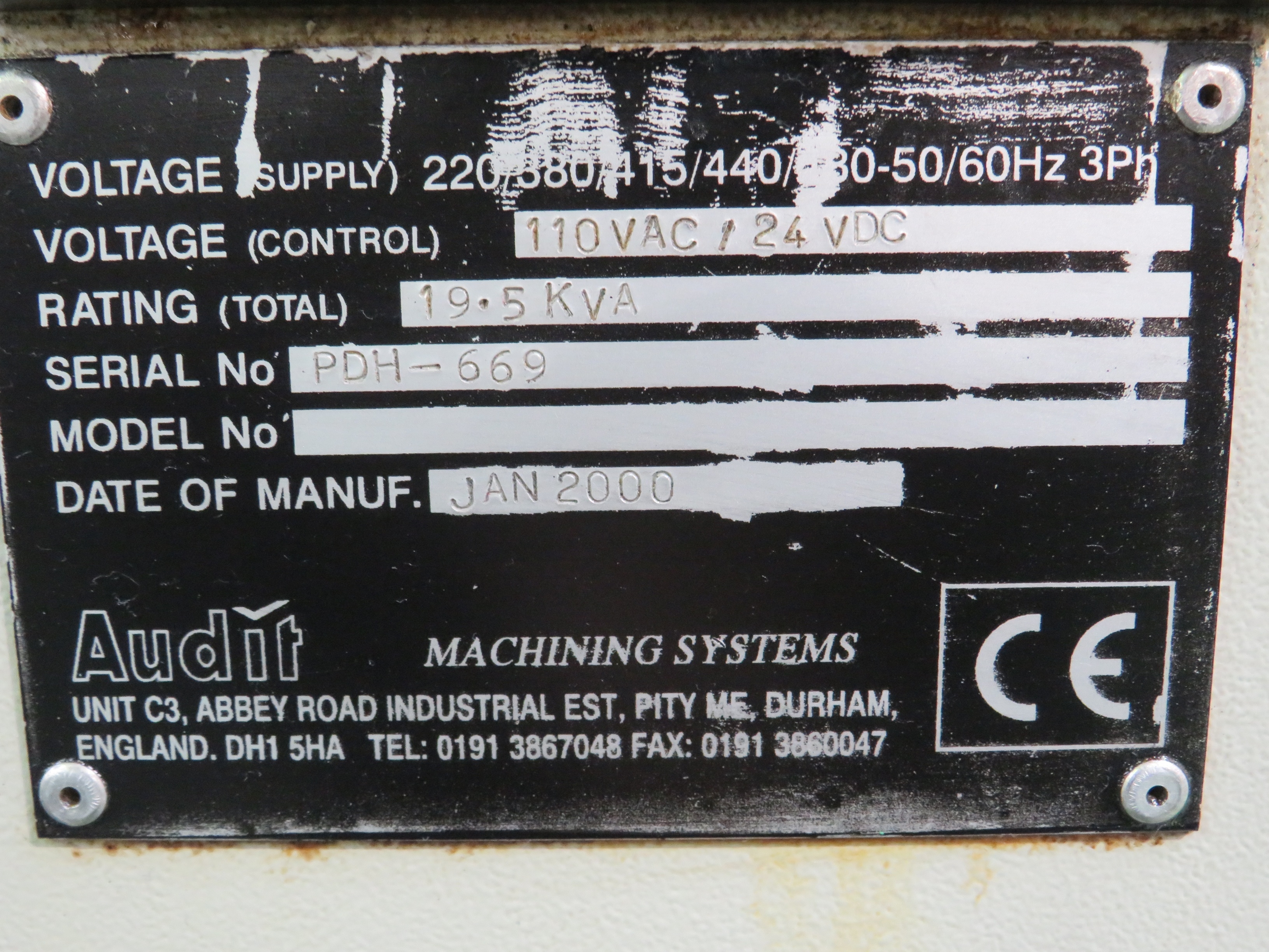 INCA Ejector Drill Deep Hole Boring Machine