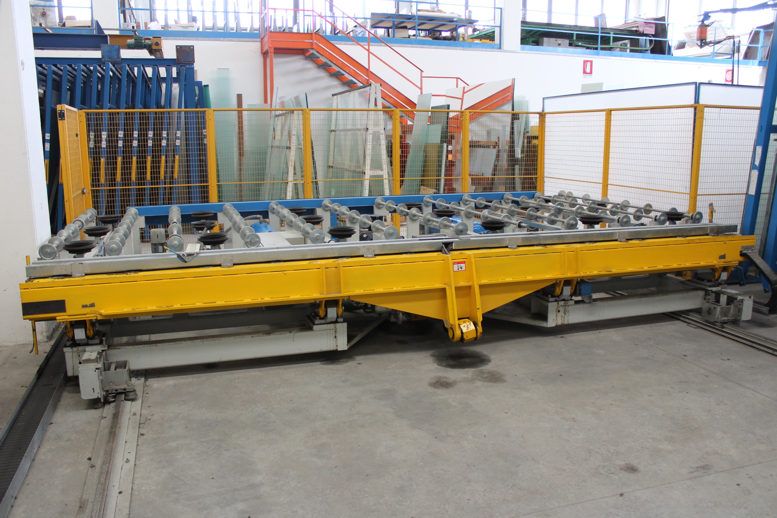 Officine Mistrello Type GL6000 Automated Jumbo Glass Handling System