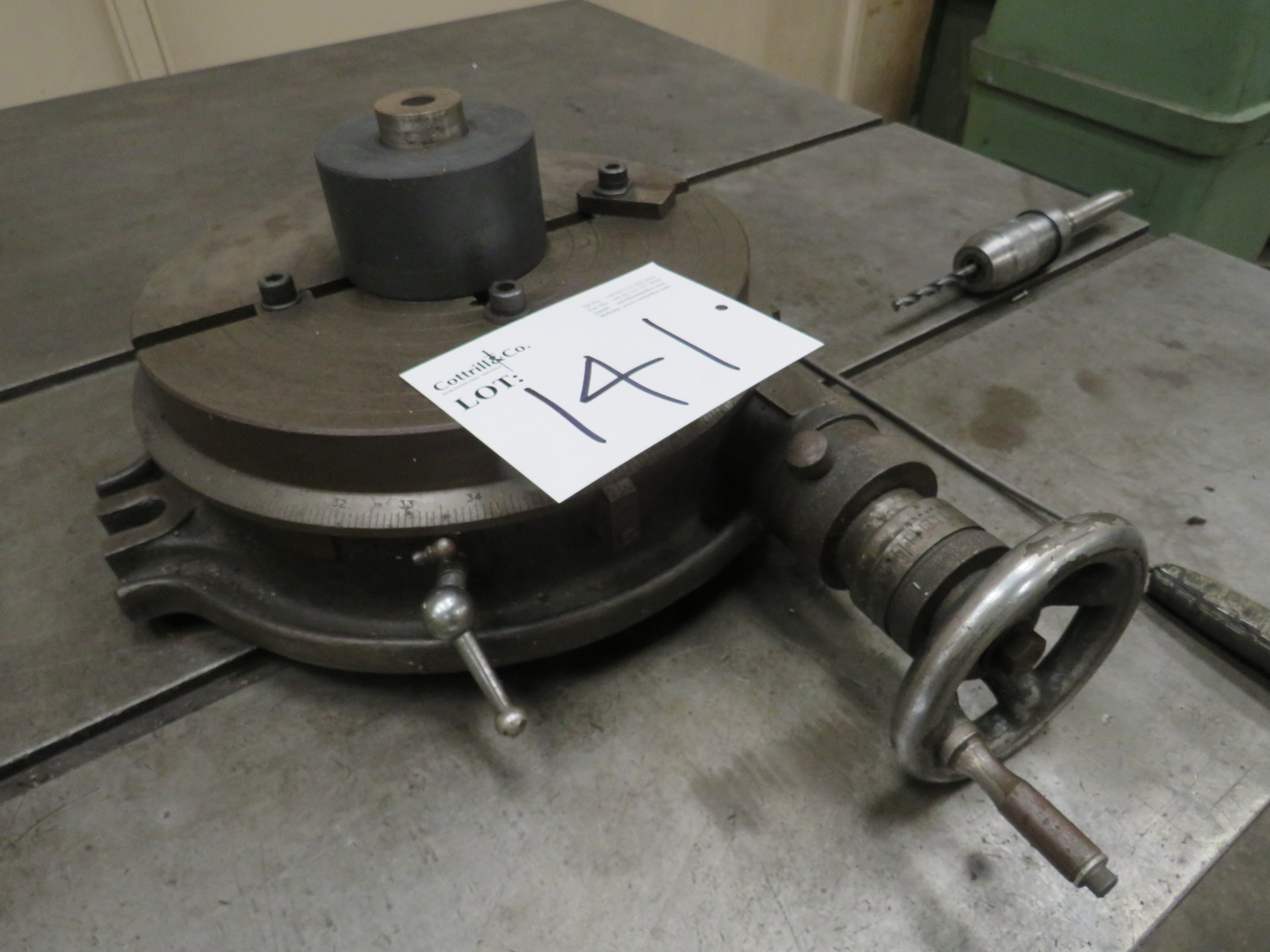 12" Rotary Table and 6" Jones & Shipman Swivel Vice