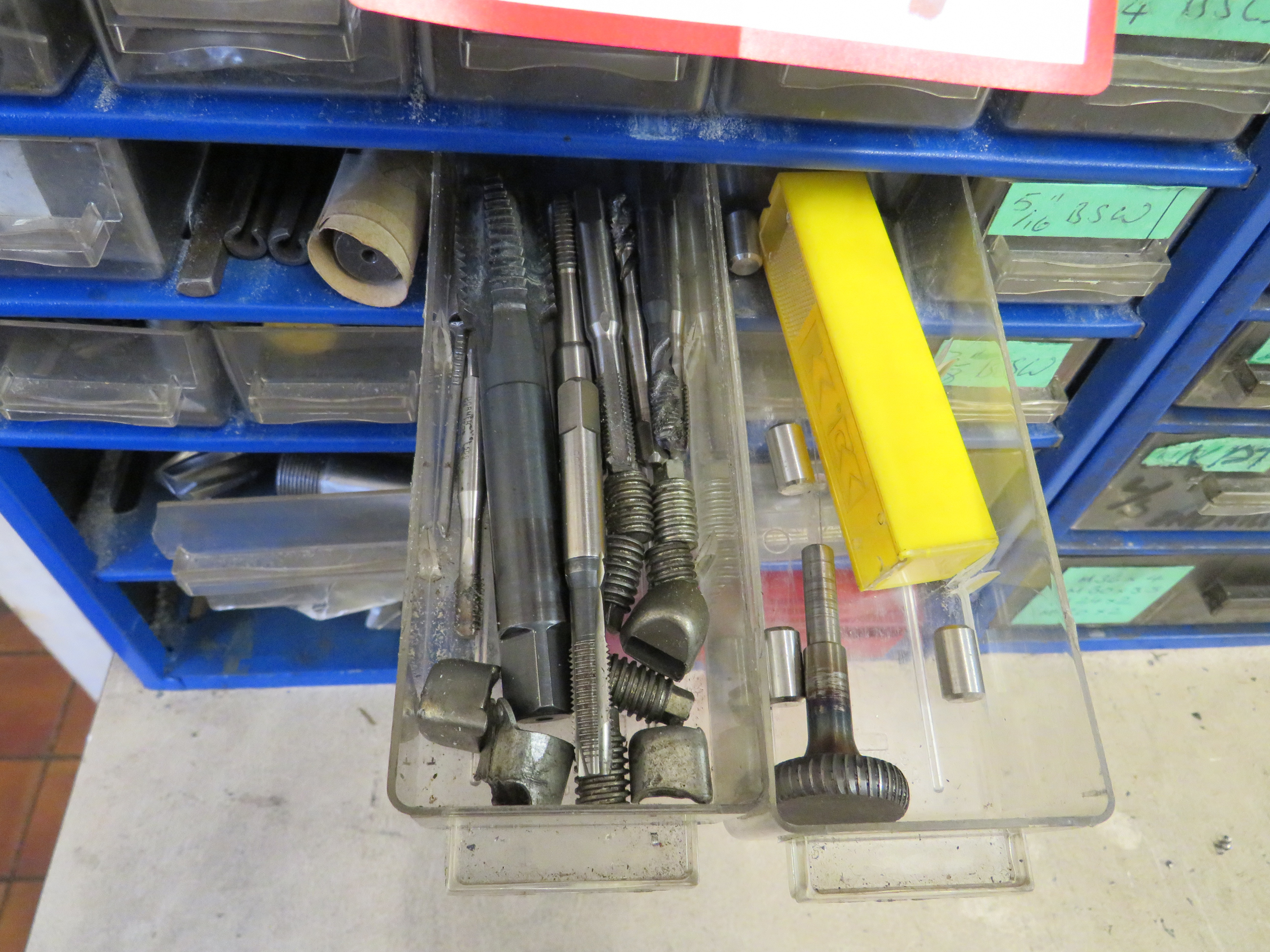 (2) Storage Boxes with Qty of Carbide Tips