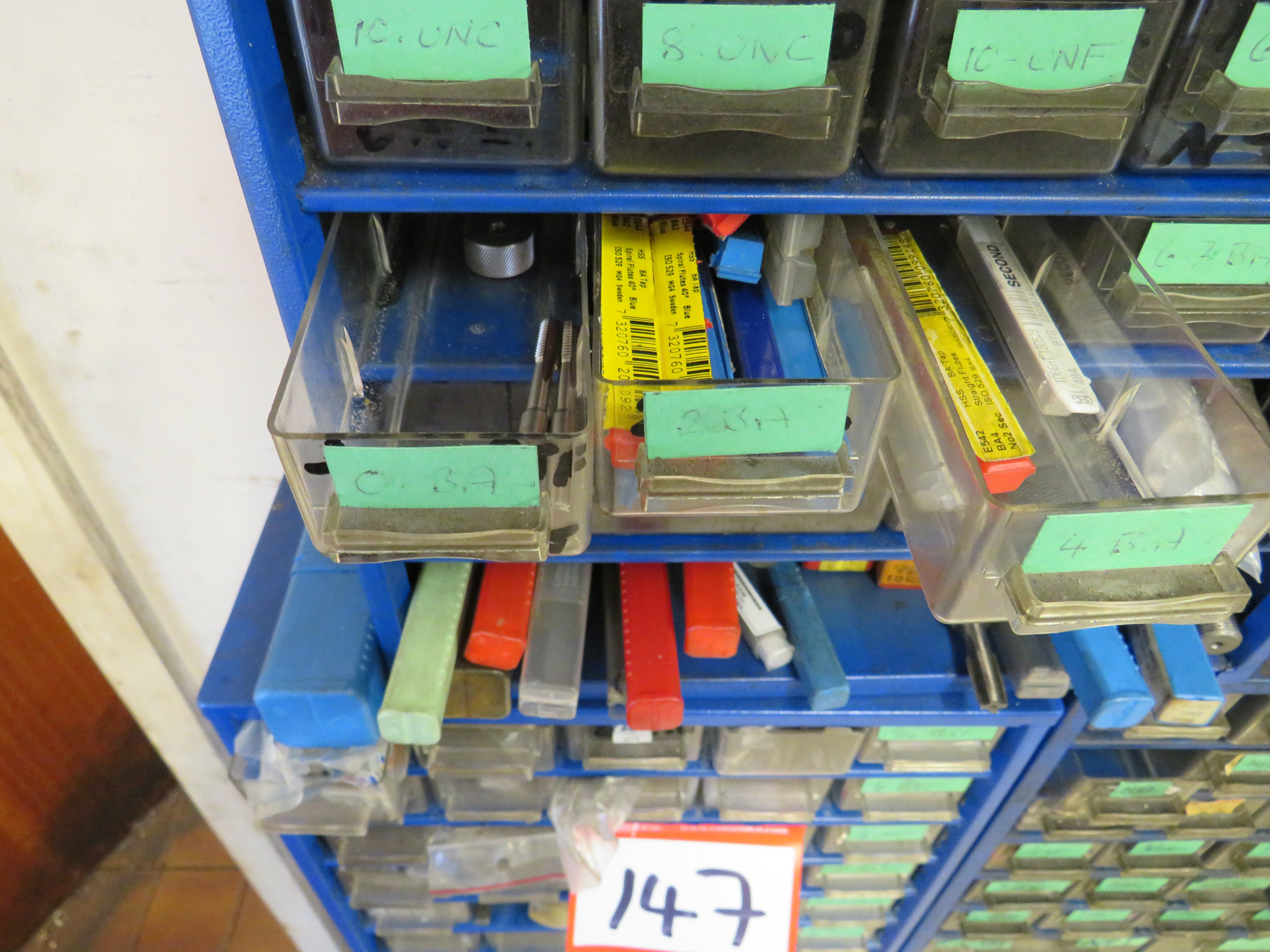 (2) Storage Boxes with Qty of Carbide Tips
