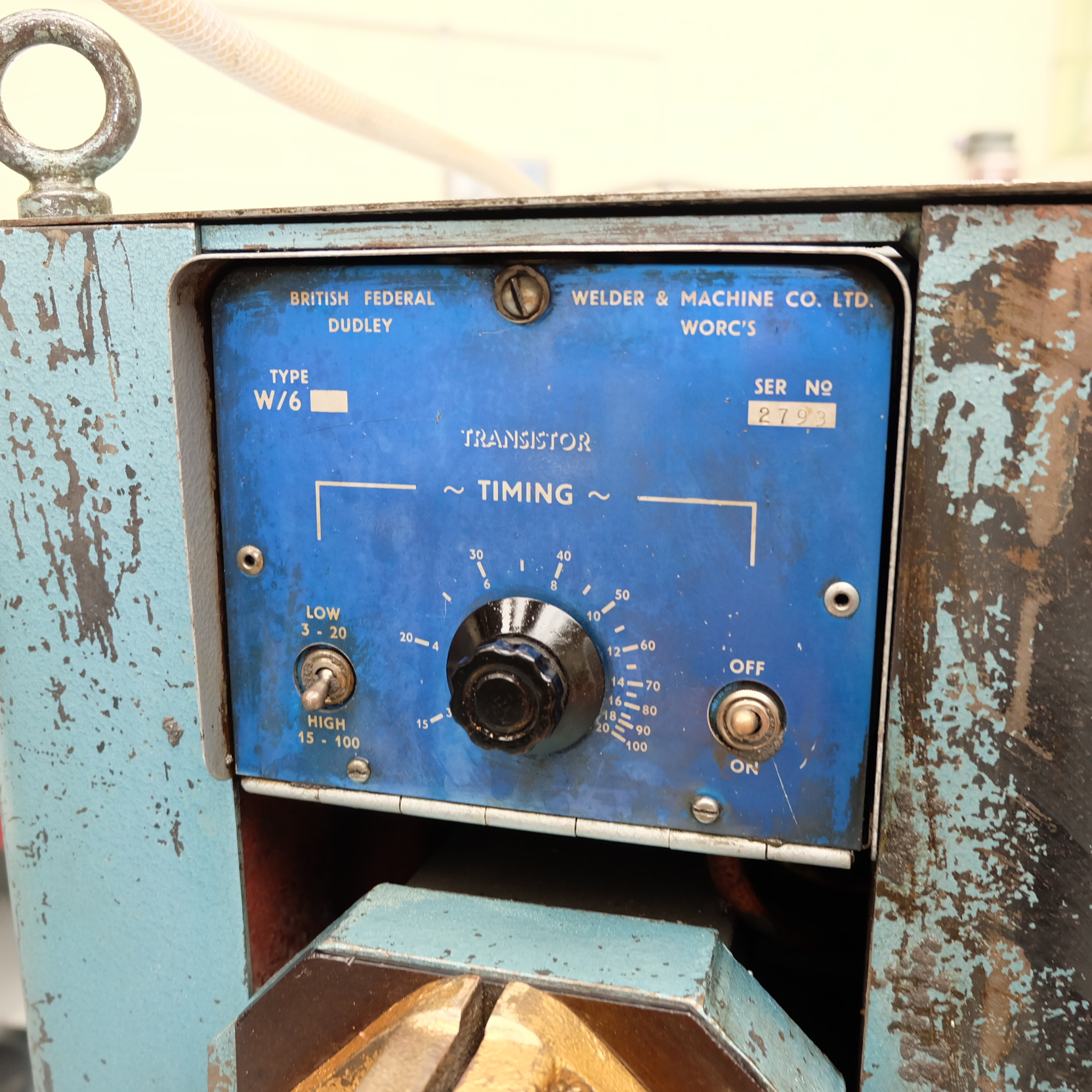 British Federal Type W/6 Spot Welding Machine