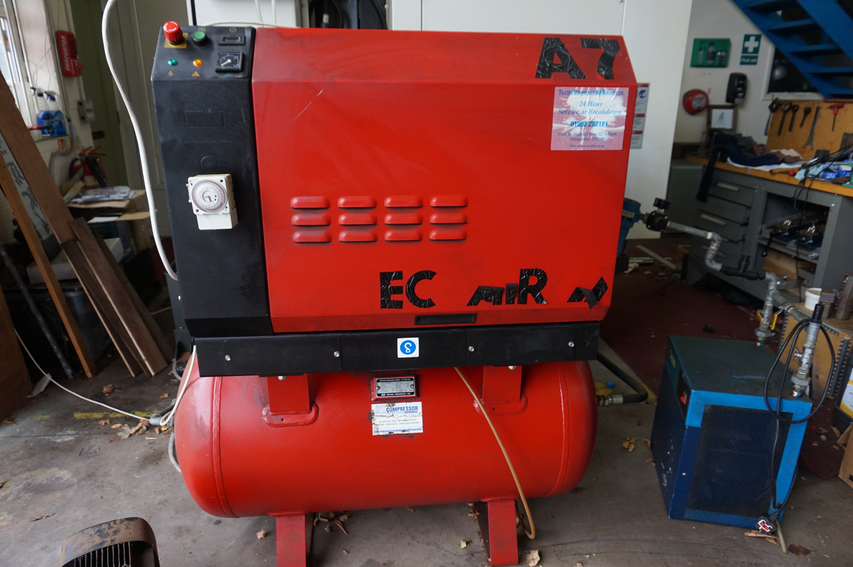 Ecoair A7 Receiver Mounted Compressor