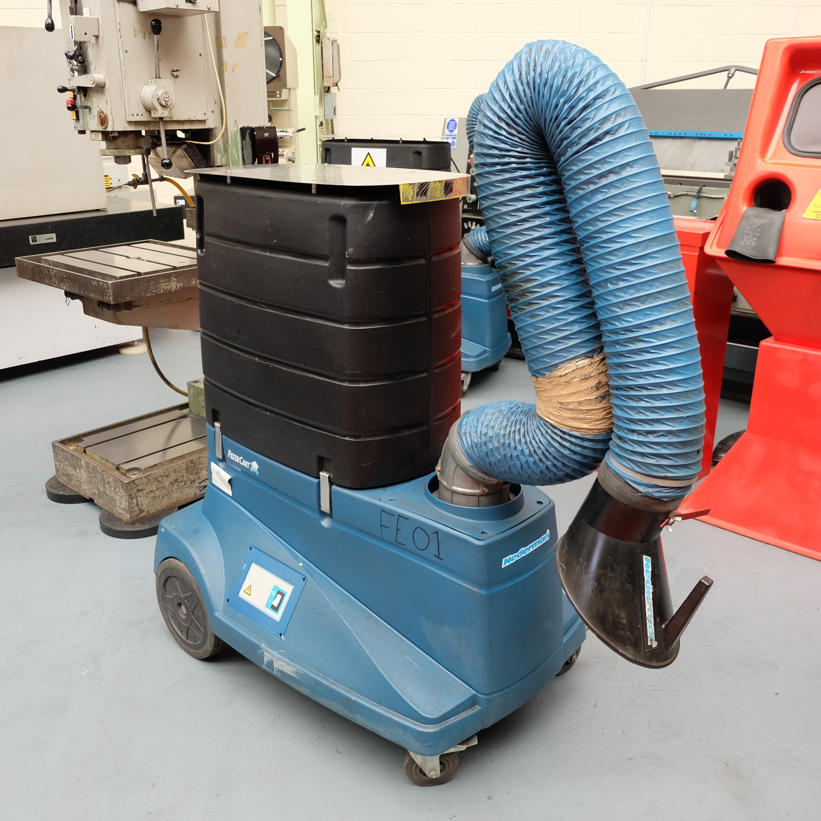Nederman Filter Cart Fume Extractor