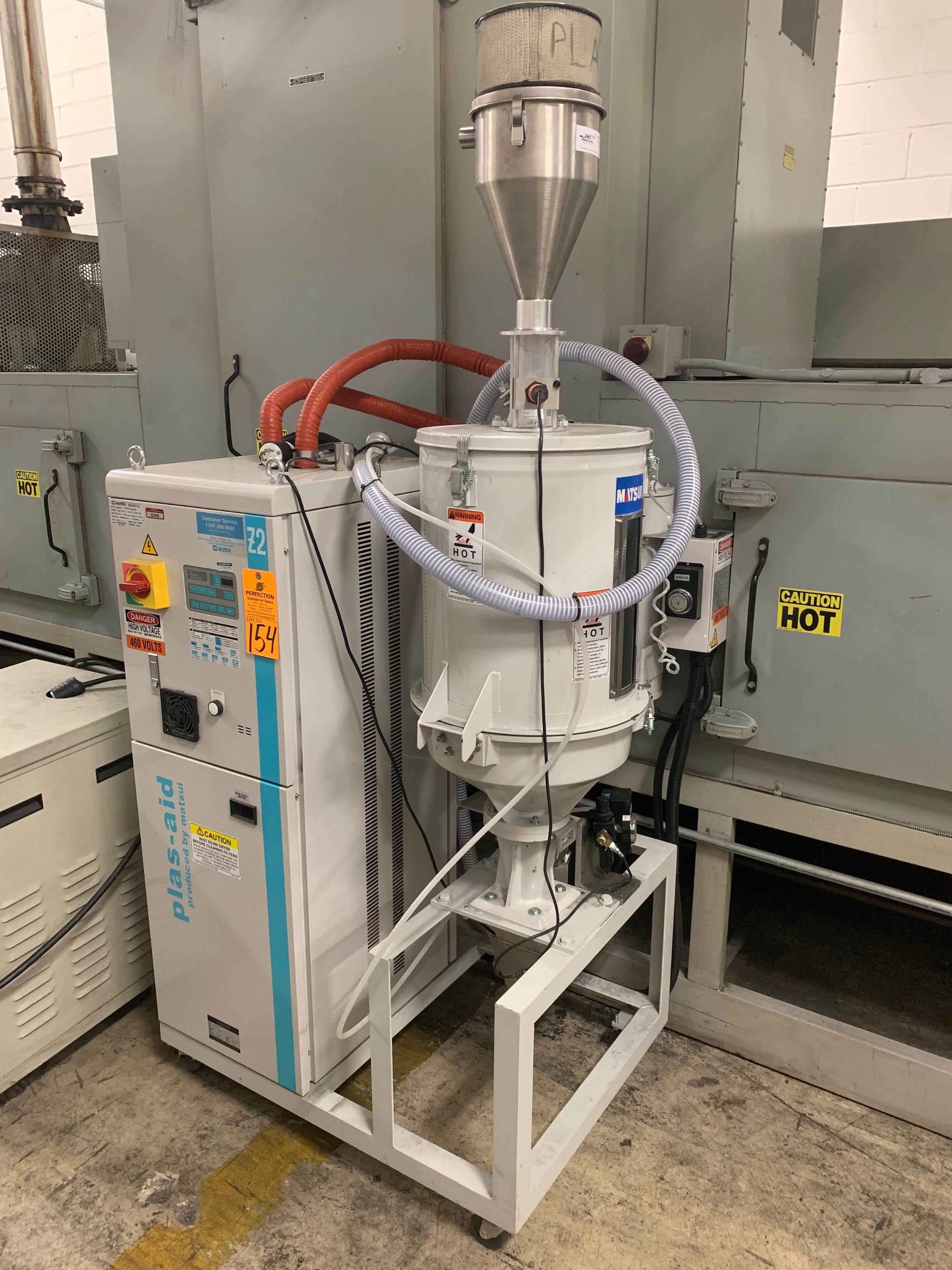 2016 MATSUI DMZ2-40 Portable Hopper Dryer