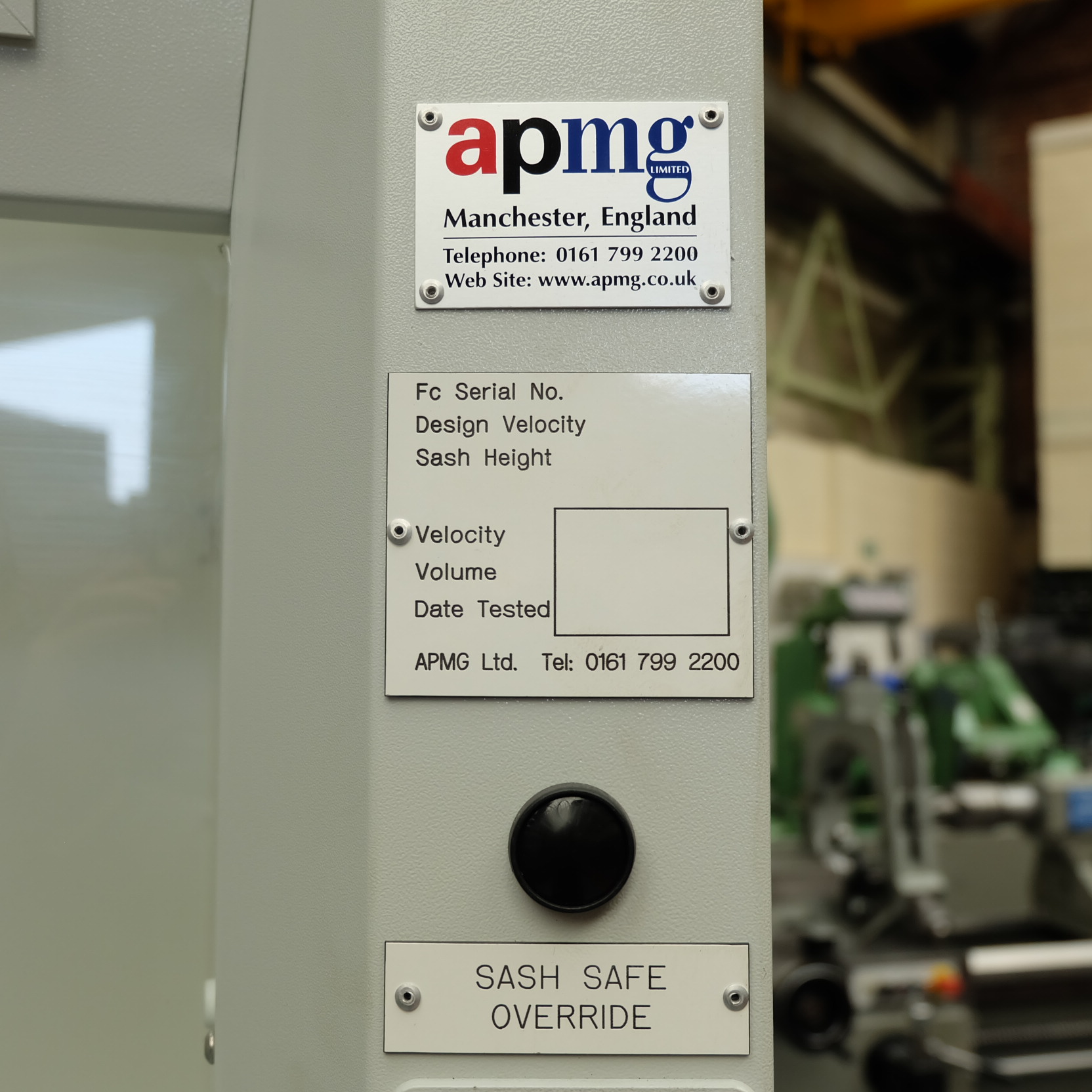 APM Ltd Airform Clean Air Cabinet