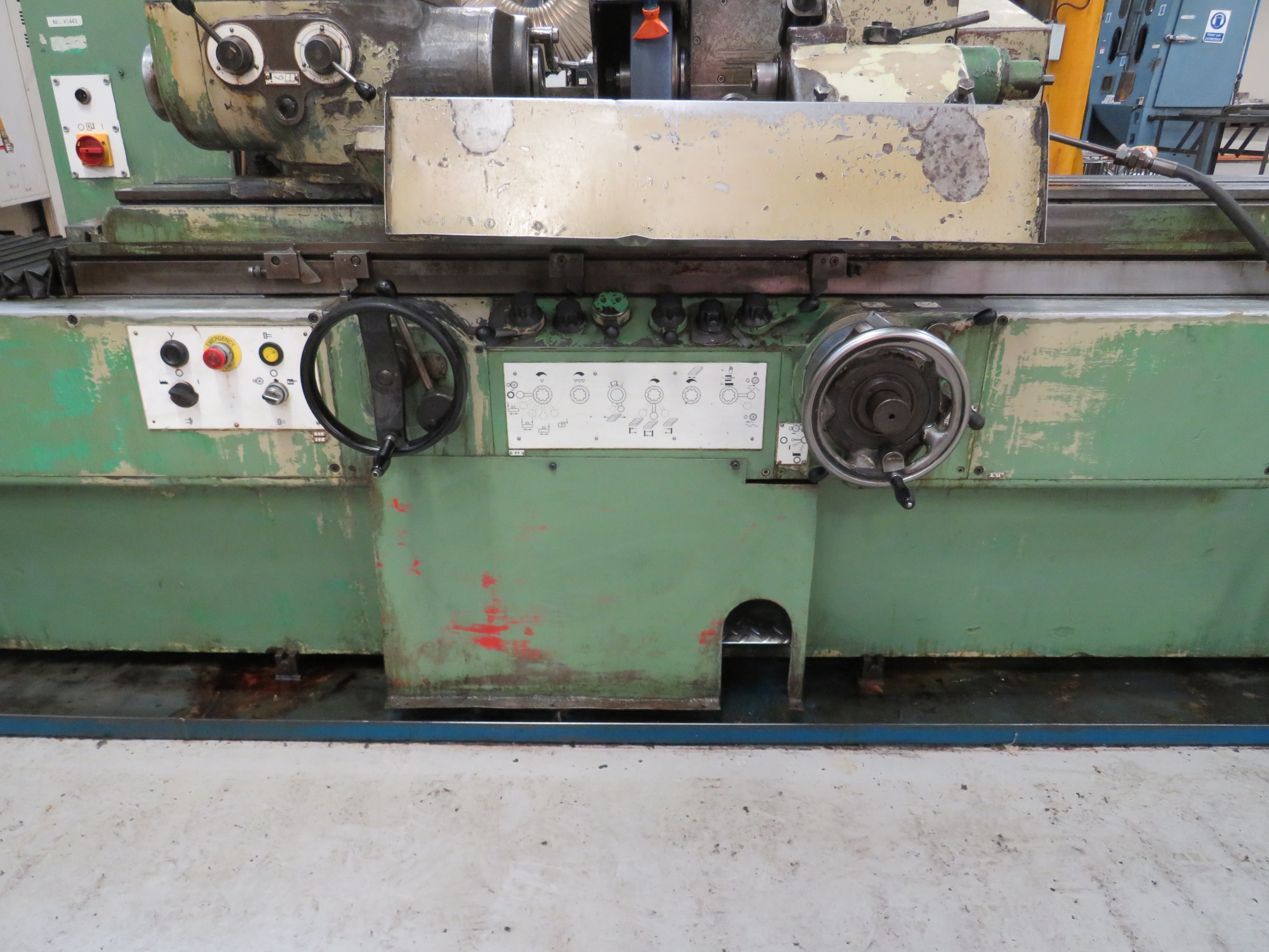 WMW Erfurt Model SU315 x 1500 Plain Cylindrical Grinder