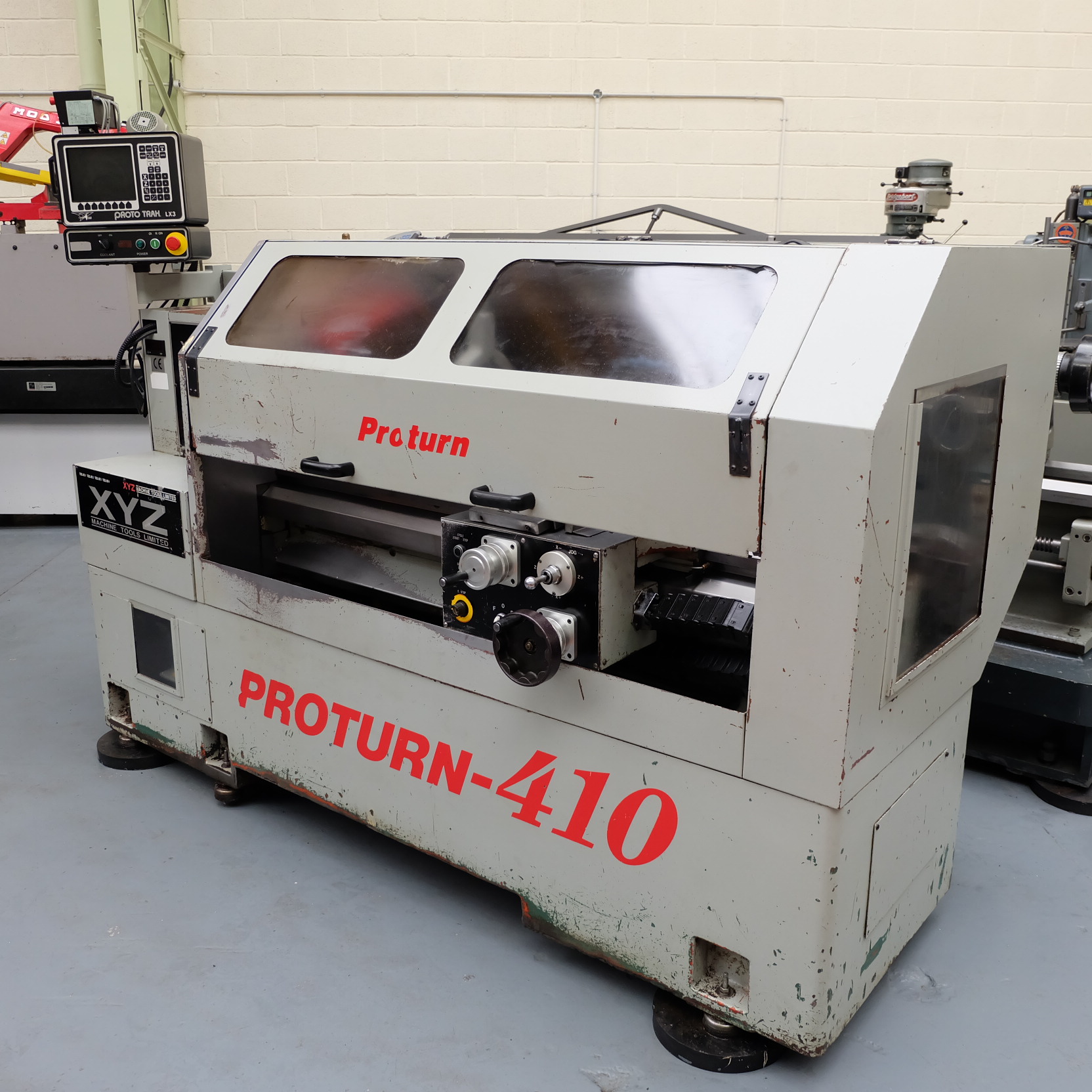 XYZ Proturn 410 CNC/Conventional Lathe