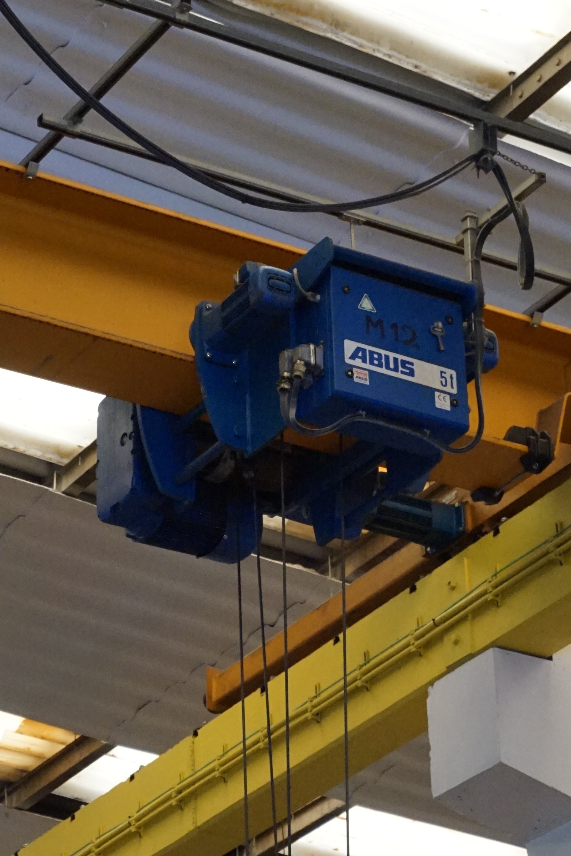Abus 5 Ton Crane with Abus Hoist