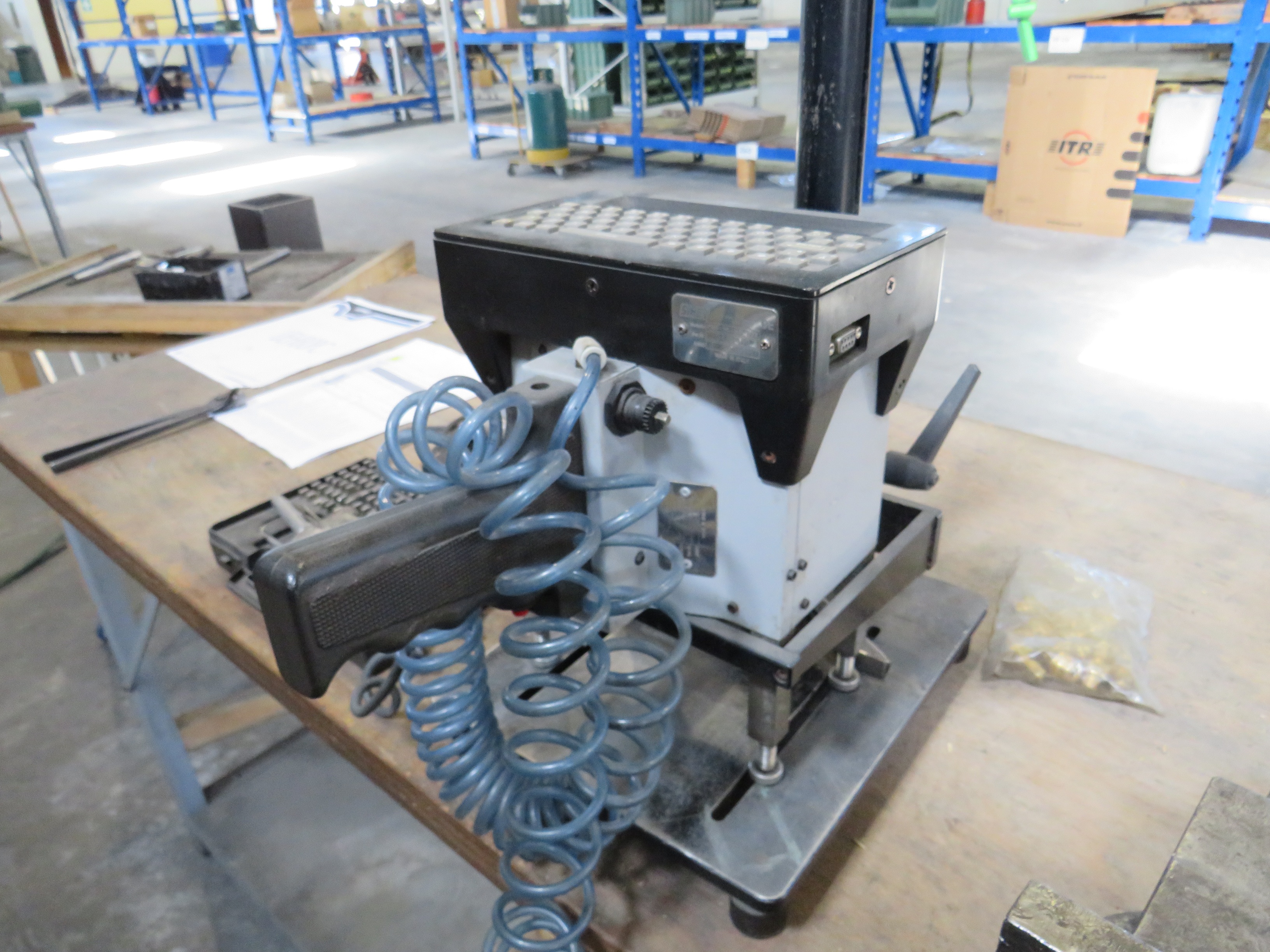 Electric Plate Numbering Machine