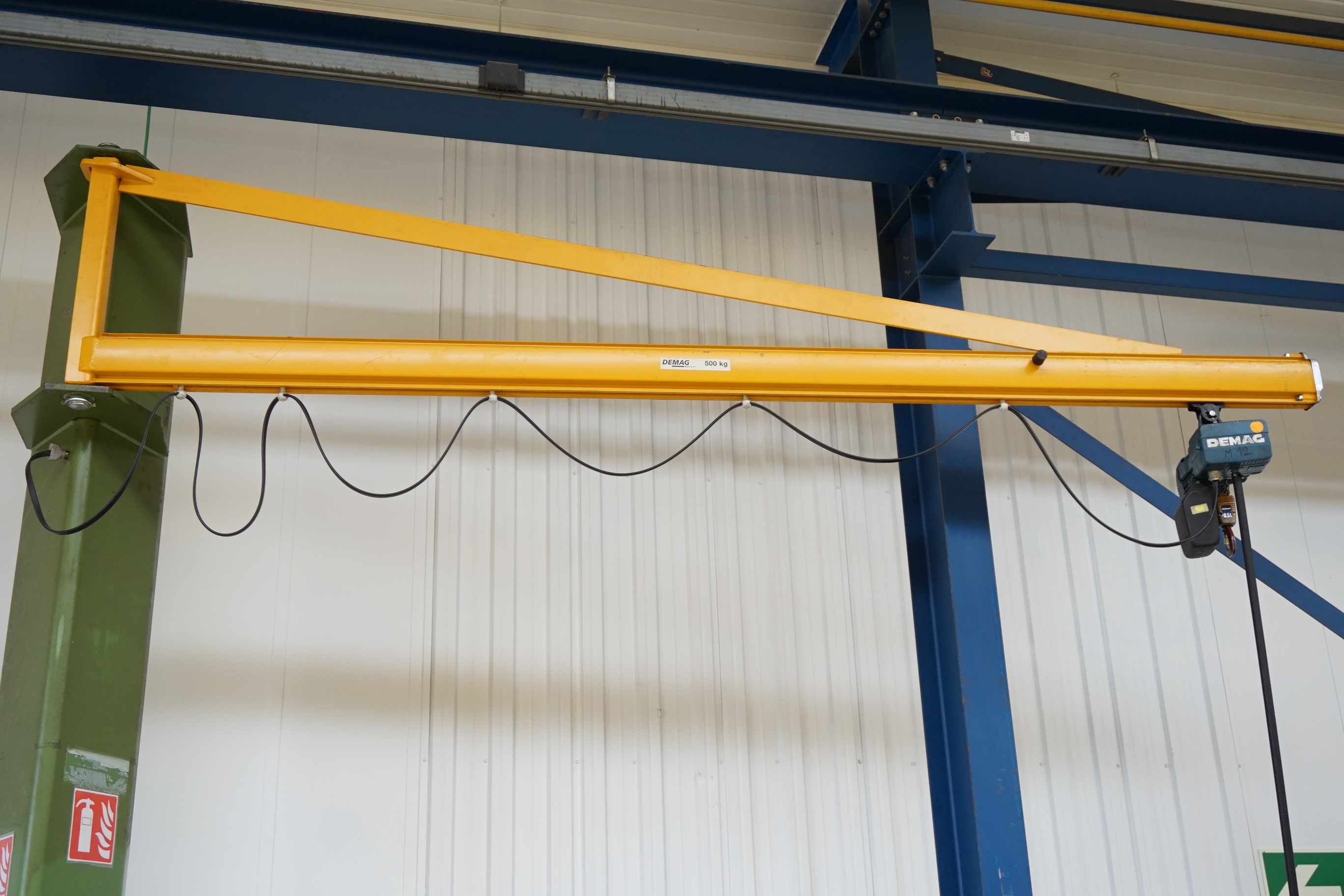 Demag 500kg Jib Crane with Demag Hoist