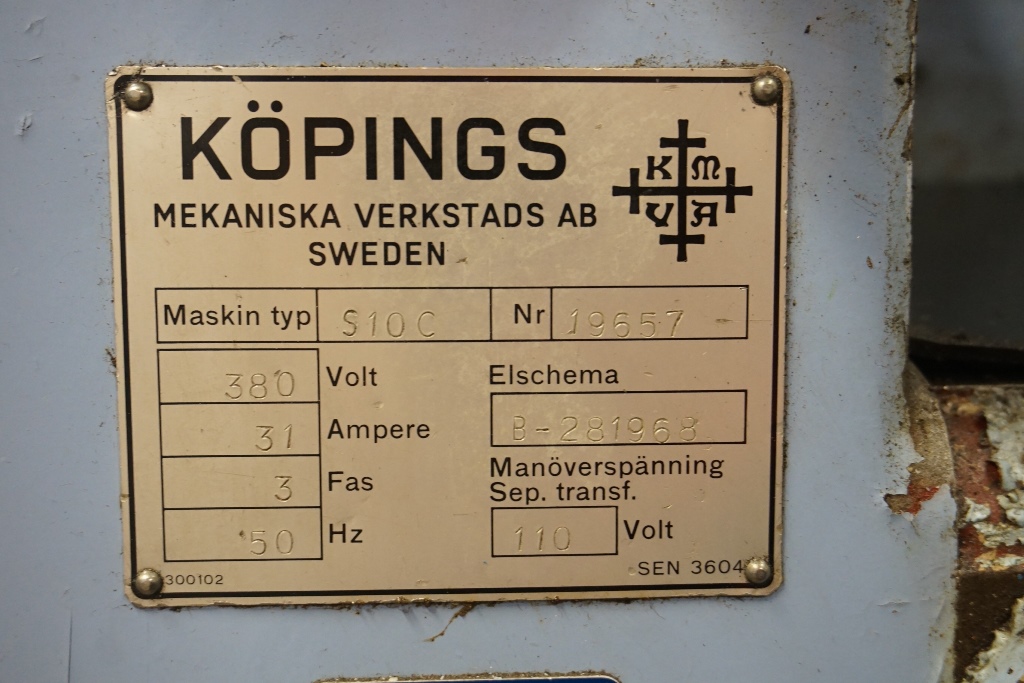 Koping S10C Lathe