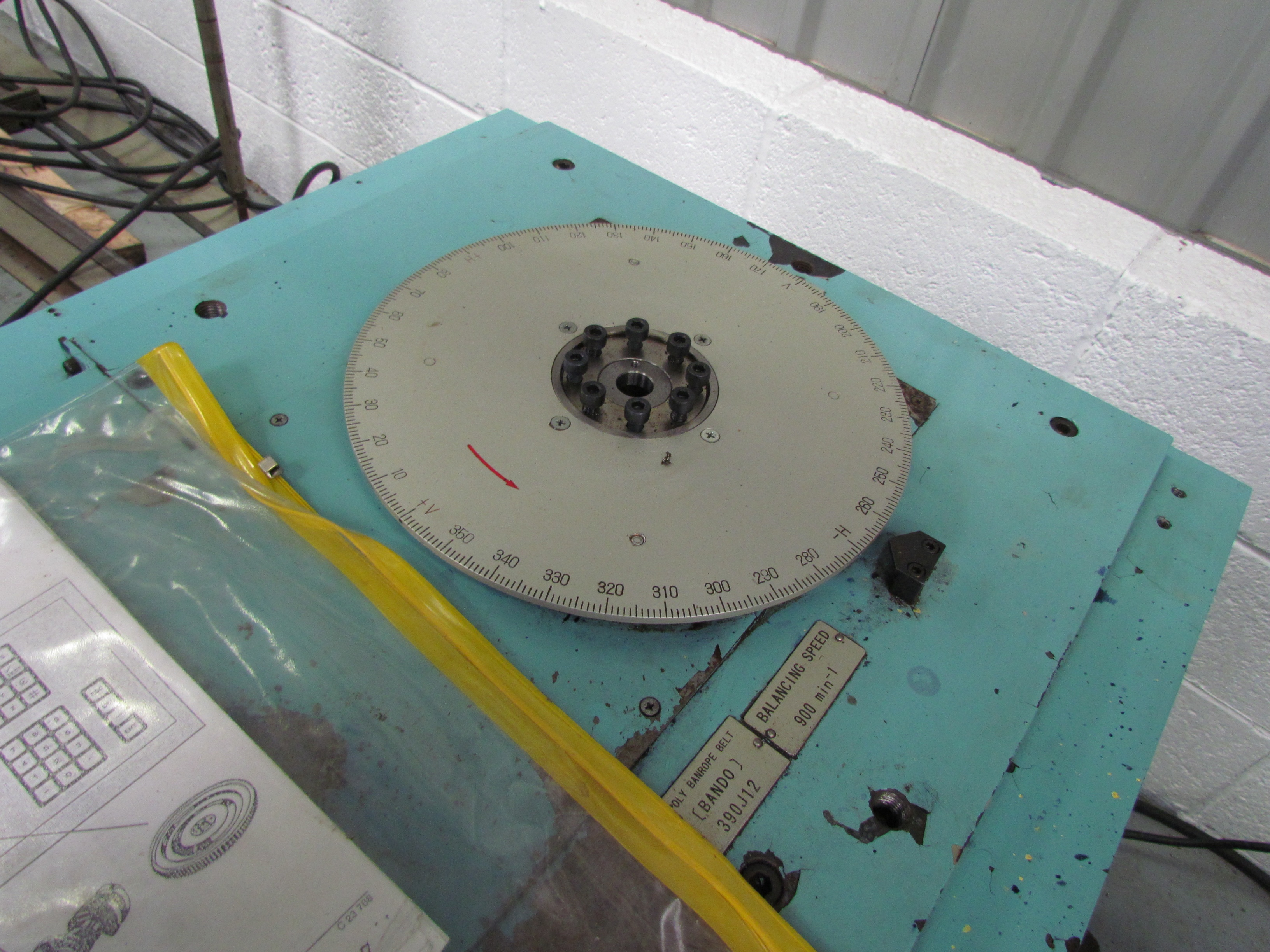 Schenck Balancing Machine