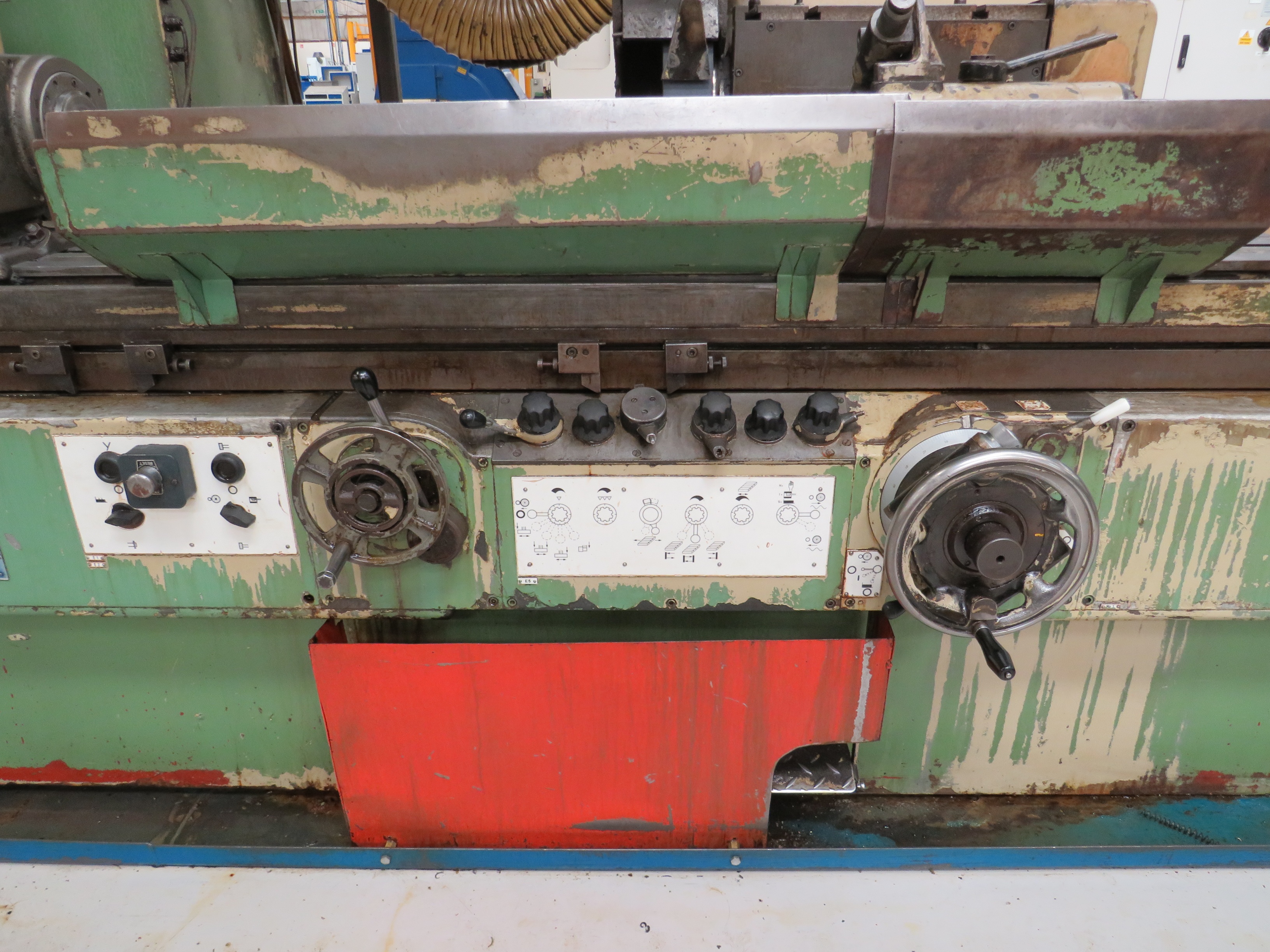 WMW Erfurt Model SU315 x 1500 Plain Cylindrical Grinder