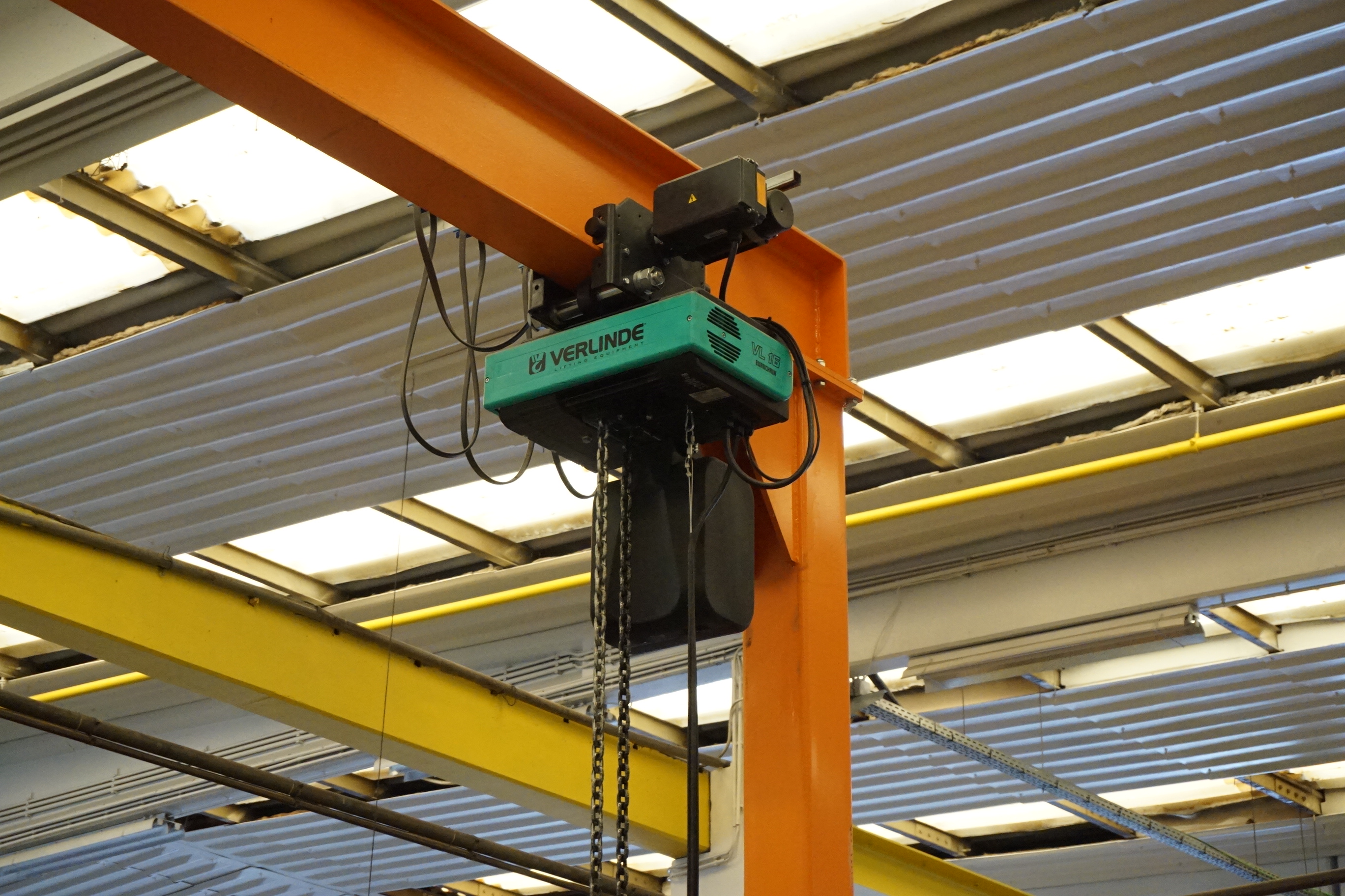 Mobile A Frame SWL 3200kg with Verlinde VL16 Hoist