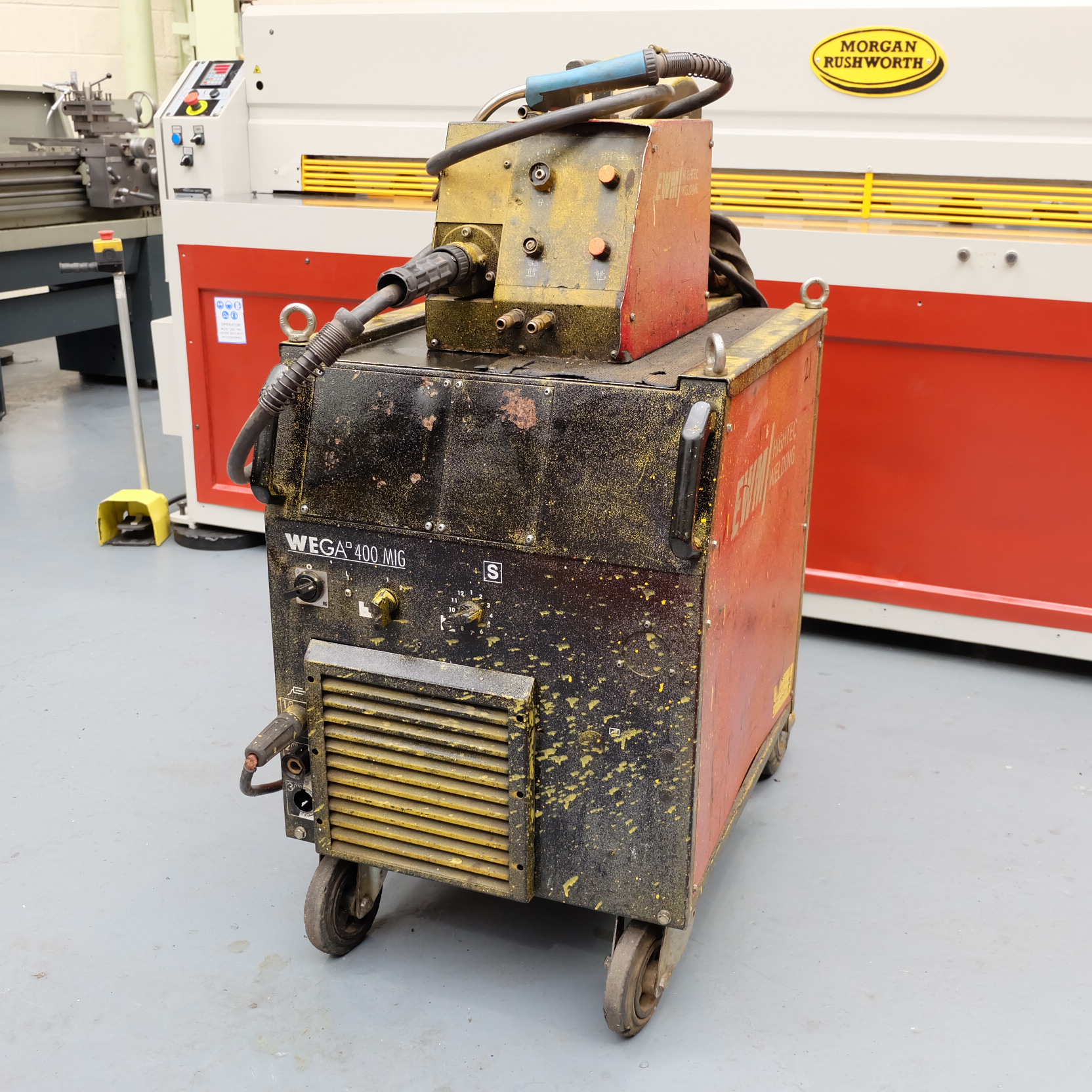 EWM Type WEGA 400 MigDc. 400 Amp Mig Welder