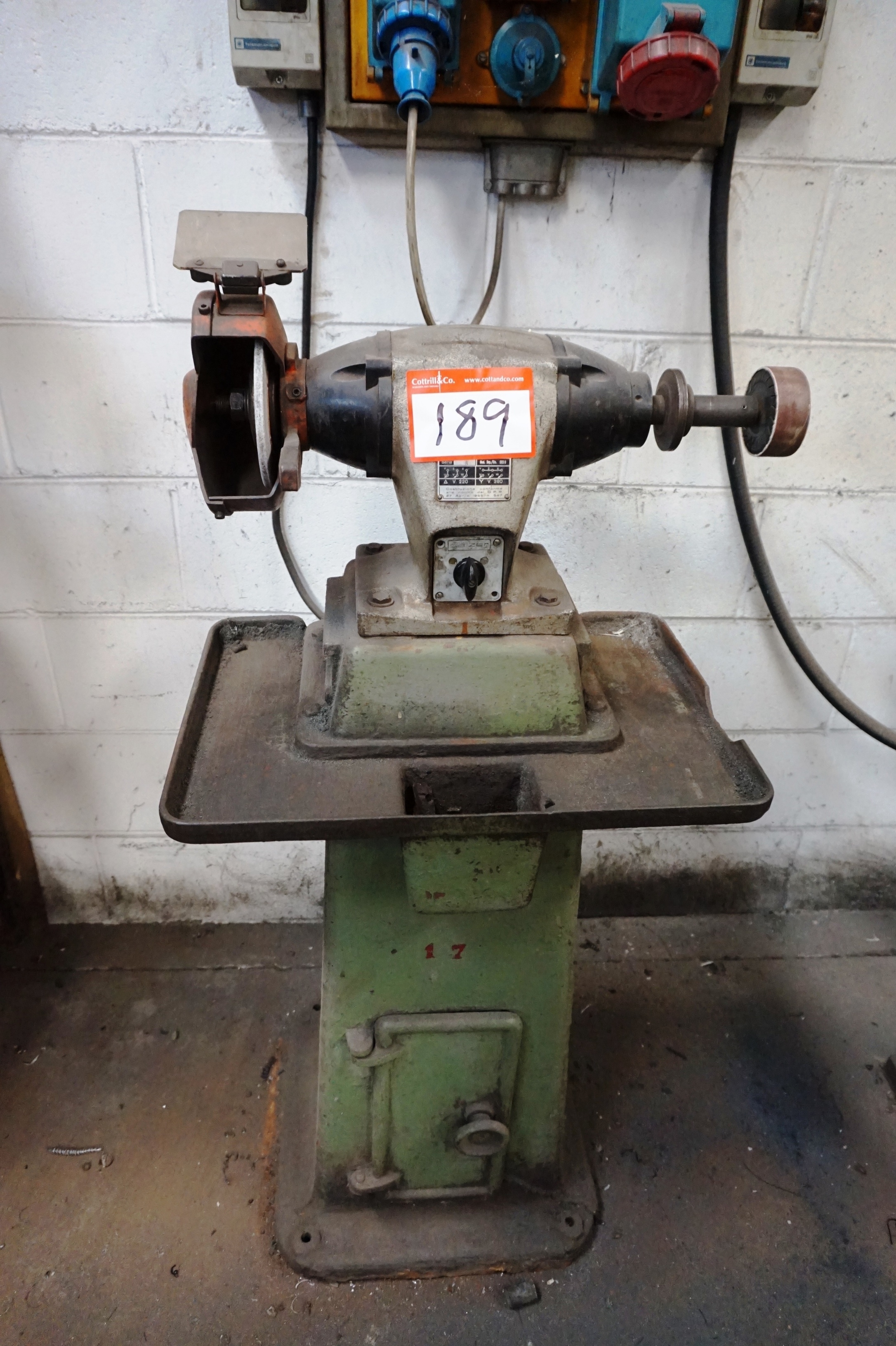 (2) Double Ended Grinders