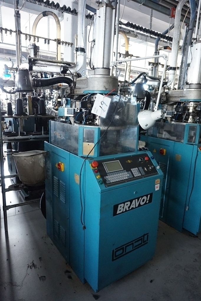 Lonati Bravo 852 Hosiery Knitting Machine; 4'' diameter 176 Needle ...