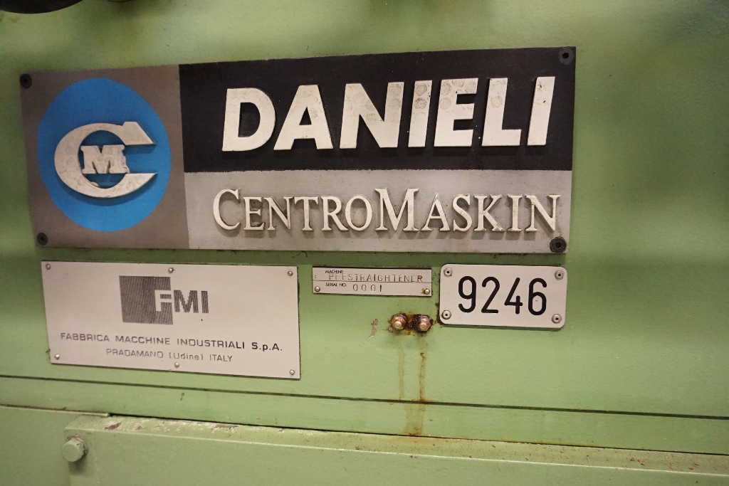 Danieli Straightening Machine