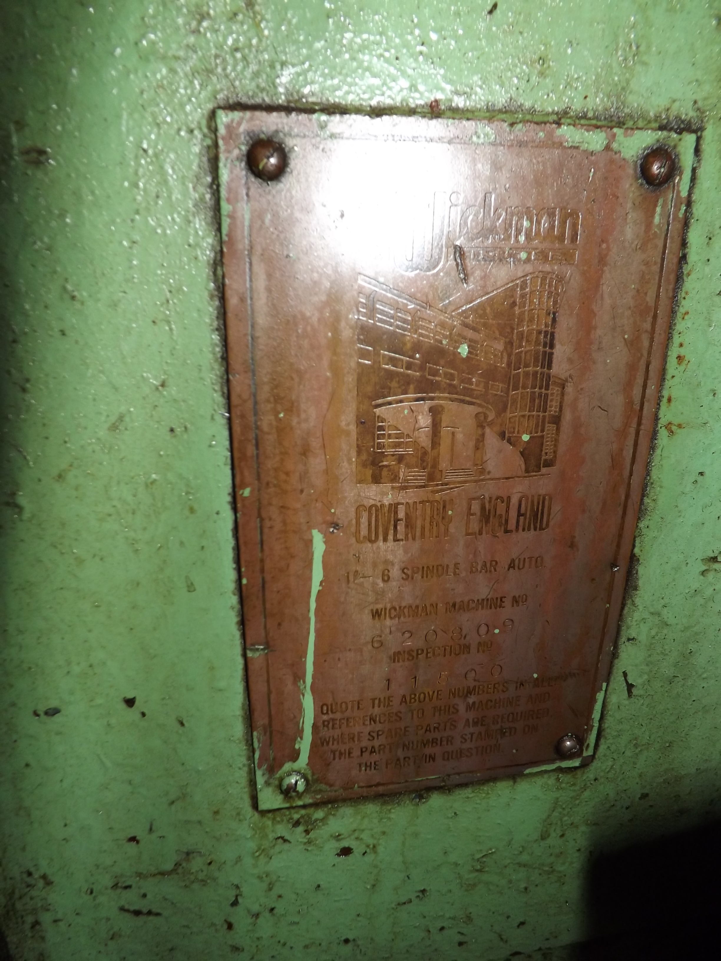 Wickman Multi-spindle (6) Lathe