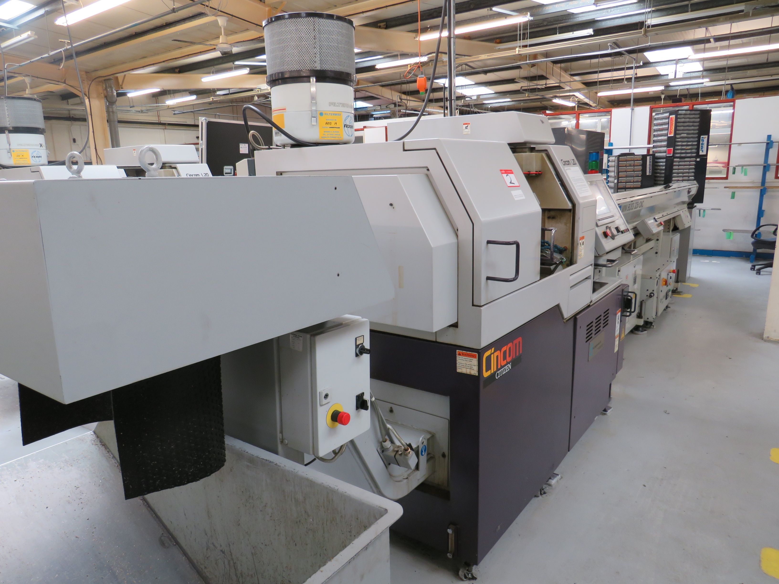 Citizen Cincom L5-20 Twin Sliding Head CNC Lathe