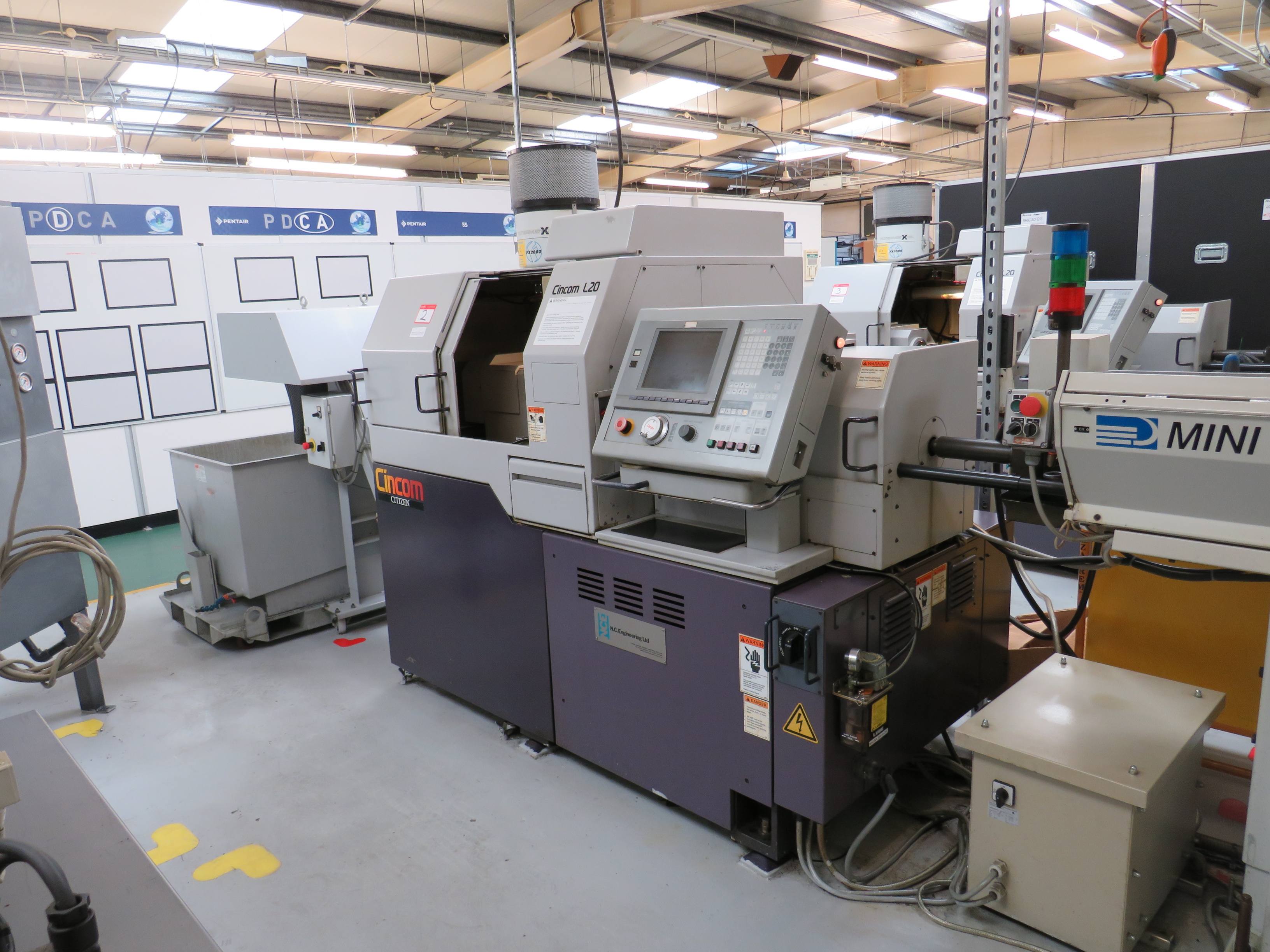 Citizen Cincom L5-20 Twin Sliding Head CNC Lathe