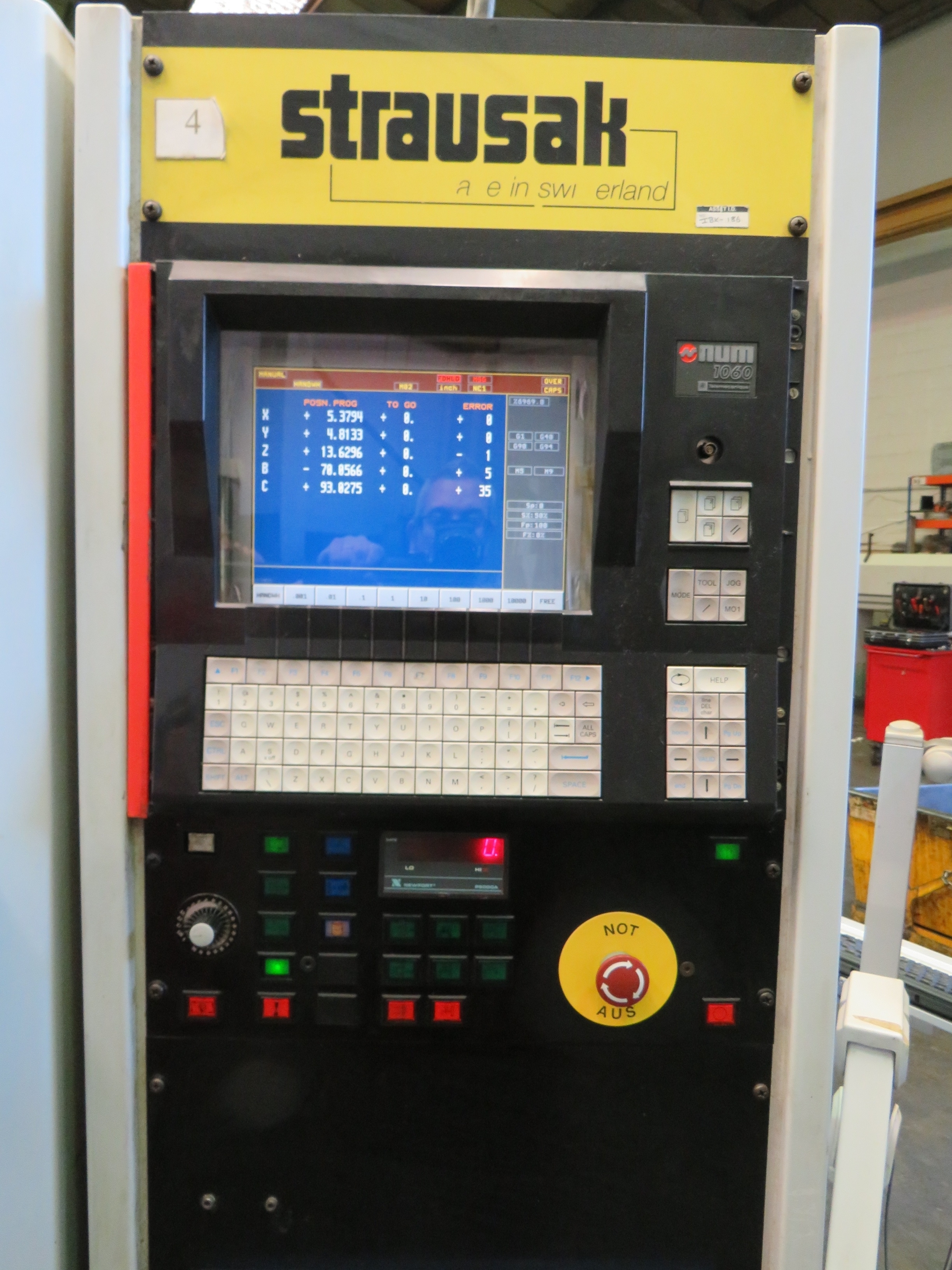 Strausak Fleximat 91 CNC 5-Axis Tool & Cutter Grinder