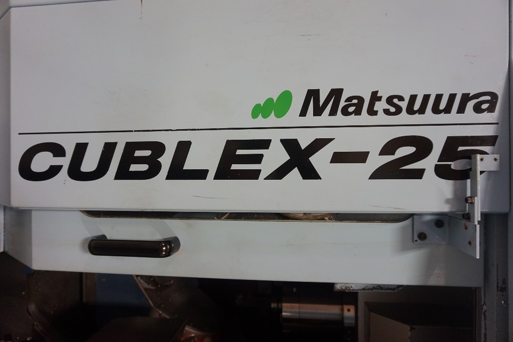 Matsuura Cubex 25 5 Axis Twin Pallet Turning/Milling Machine