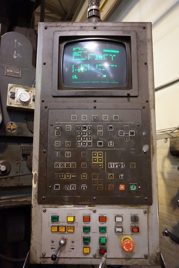 Devlieg 43H72 DC Spiromatic Jig Mill Horizontal Boring & Milling Machine