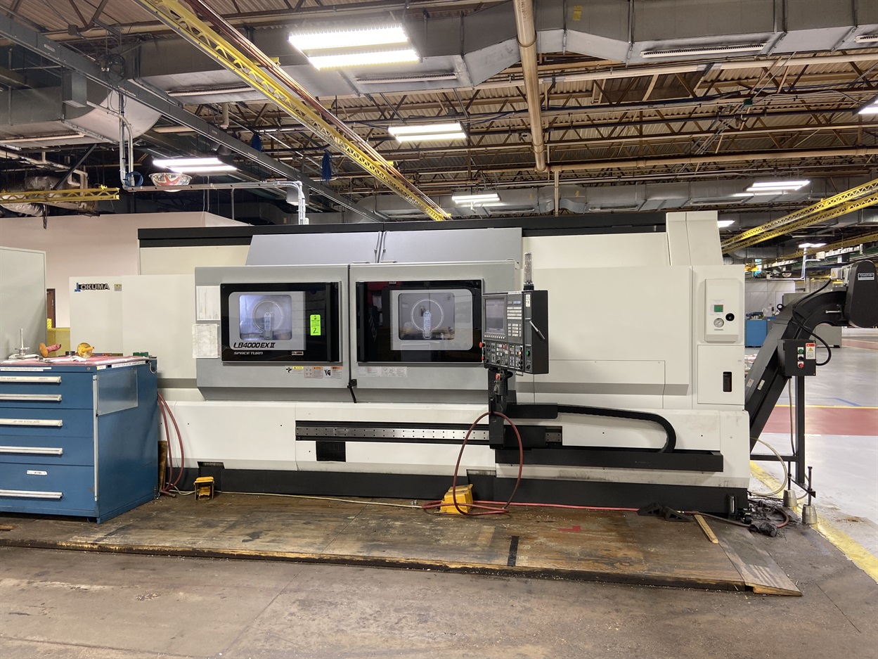OKUMA LB4000 EX-II MY 2000 CNC Turning Center