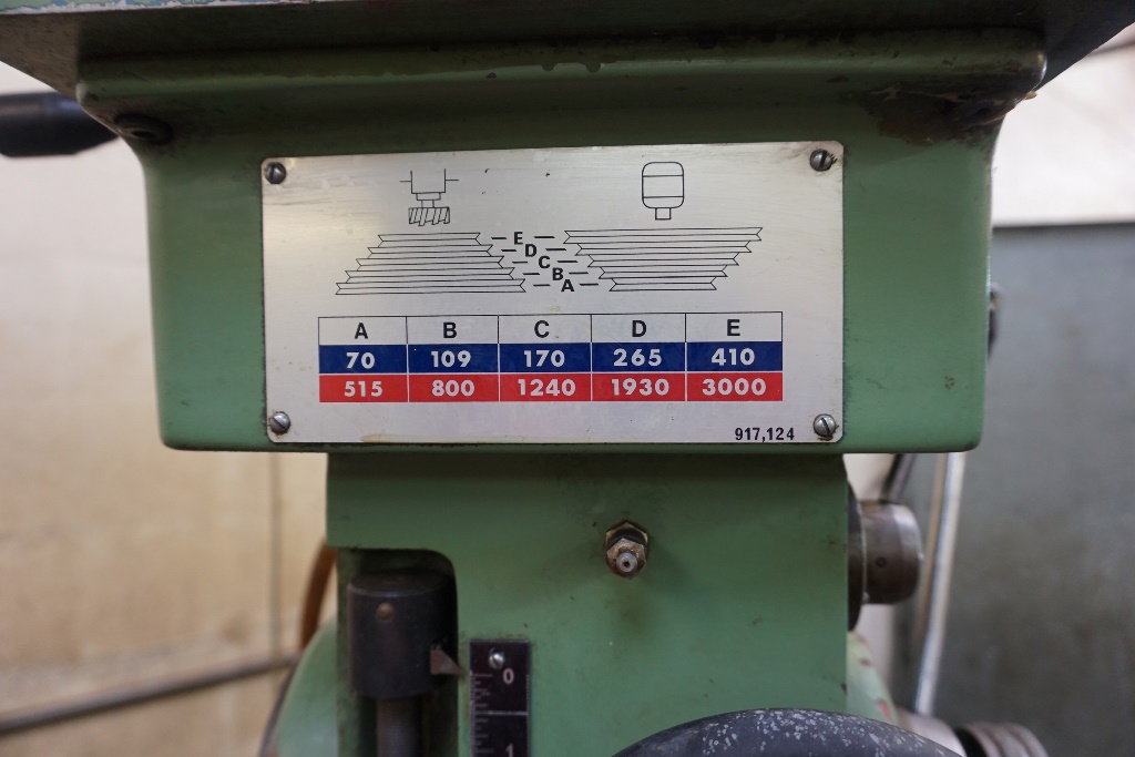 Milmor 80 Milling Machine