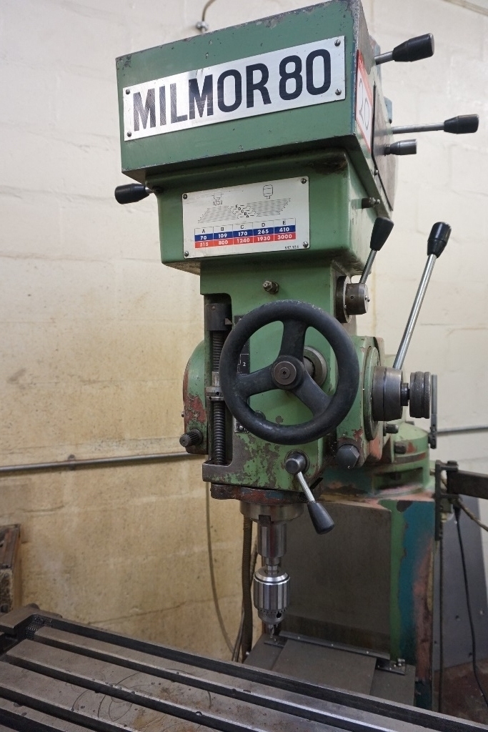 Milmor 80 Milling Machine