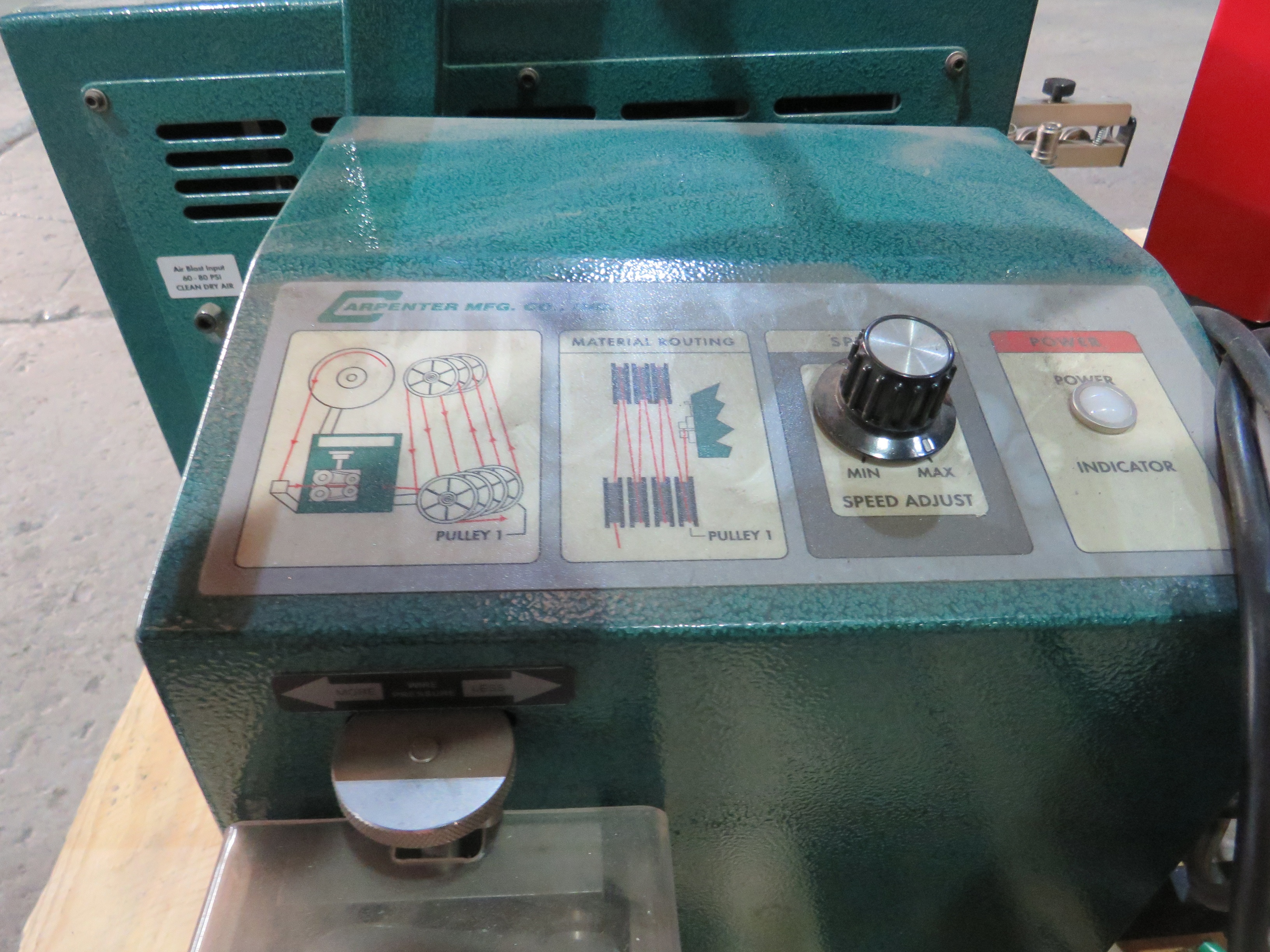 Carpenter Compu-Strip Pneumatic Cut & Strip Machine