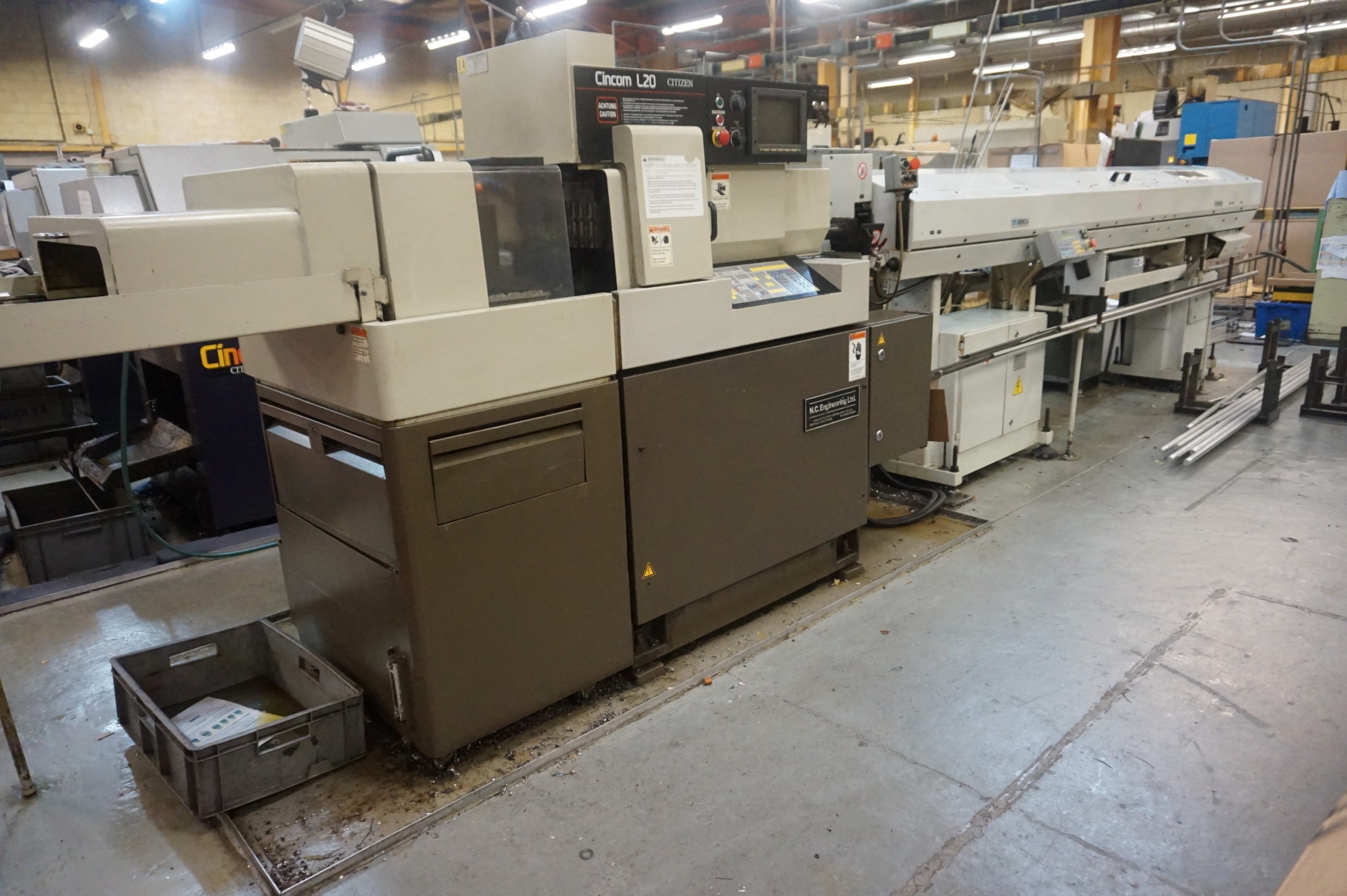 Citizen L20 Sliding Head Machine