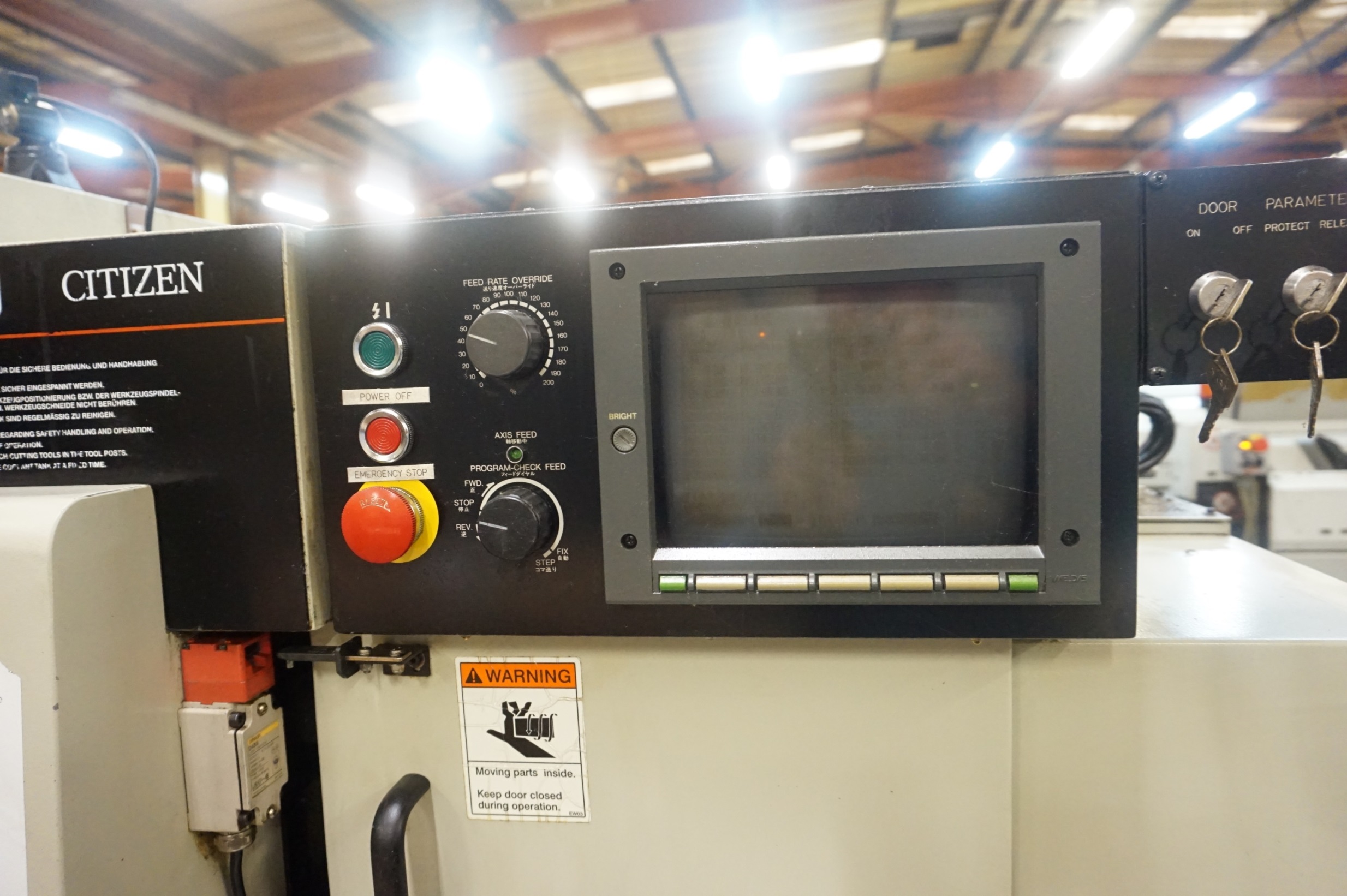 Citizen L20 Sliding Head Machine