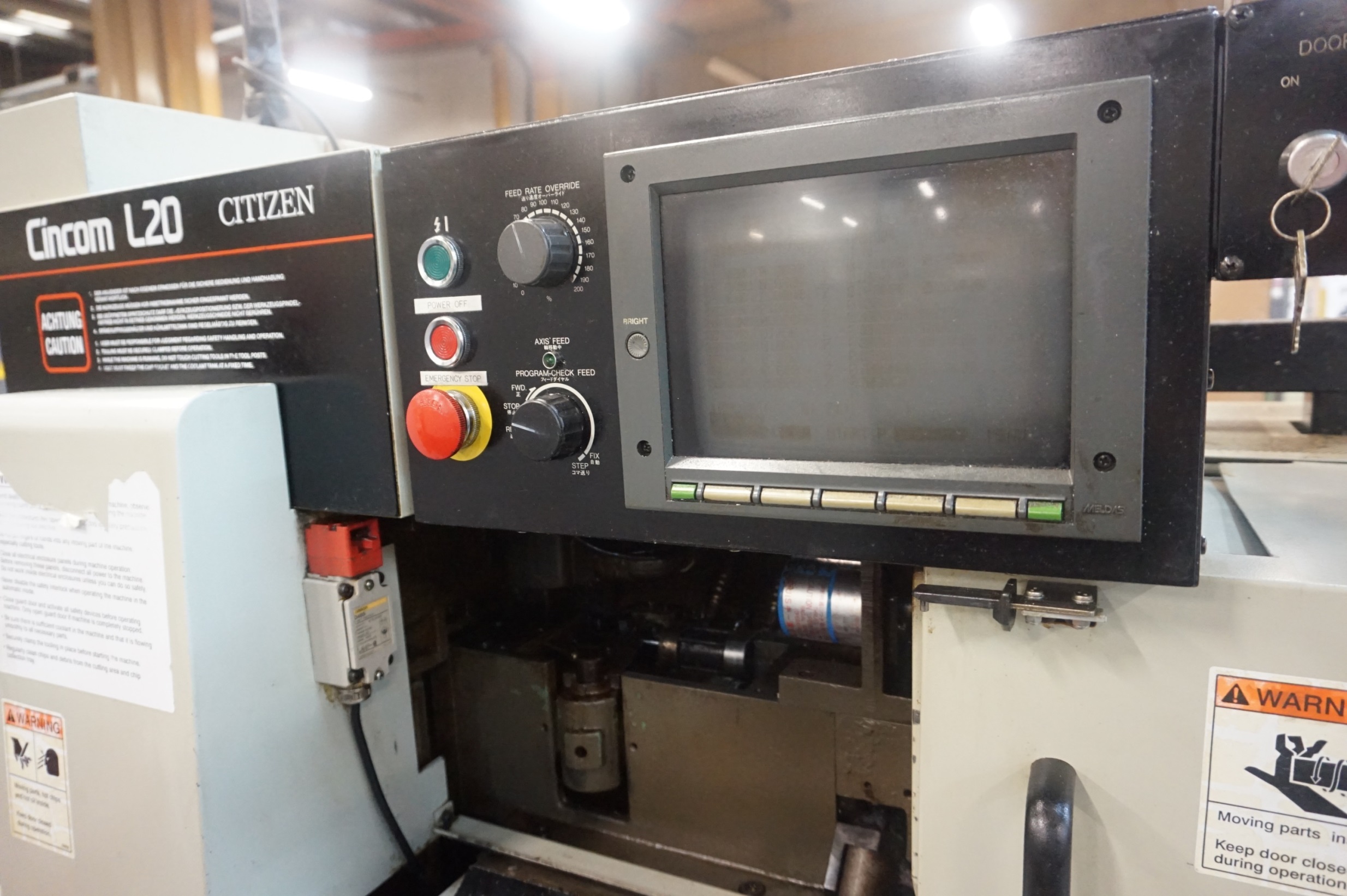 Citizen L20 Sliding Head Machine